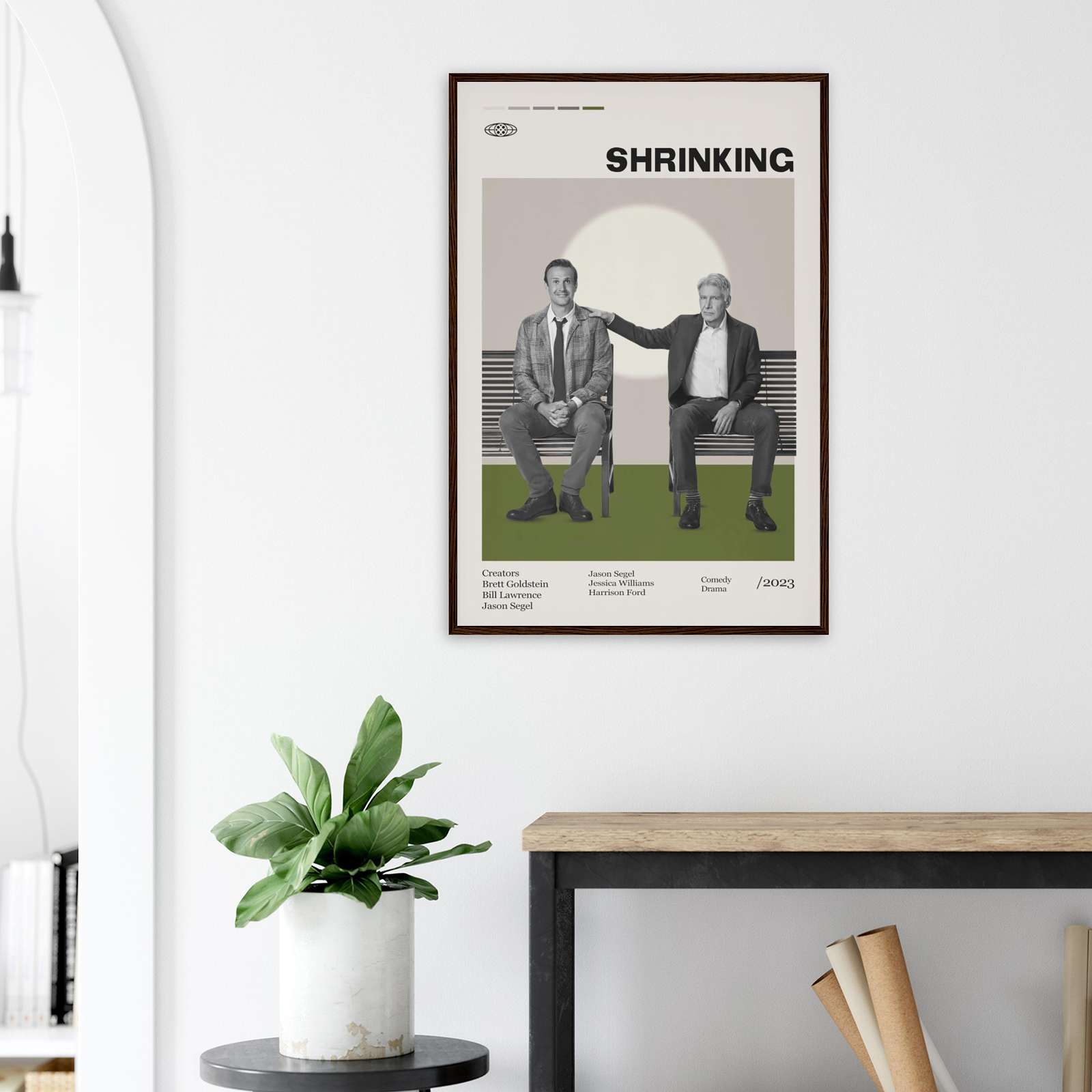 Shrinking Tv Series Poster, Shrinking Tv Show Poster, Film Poster, Full ...