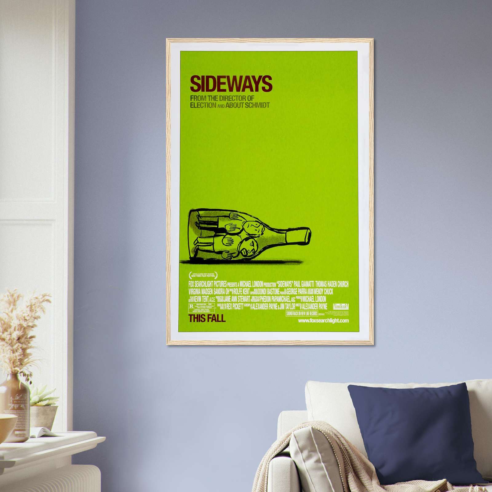 Sideways Movie Poster, Film Poster, Full-Size Poster, Ready to Hang ...