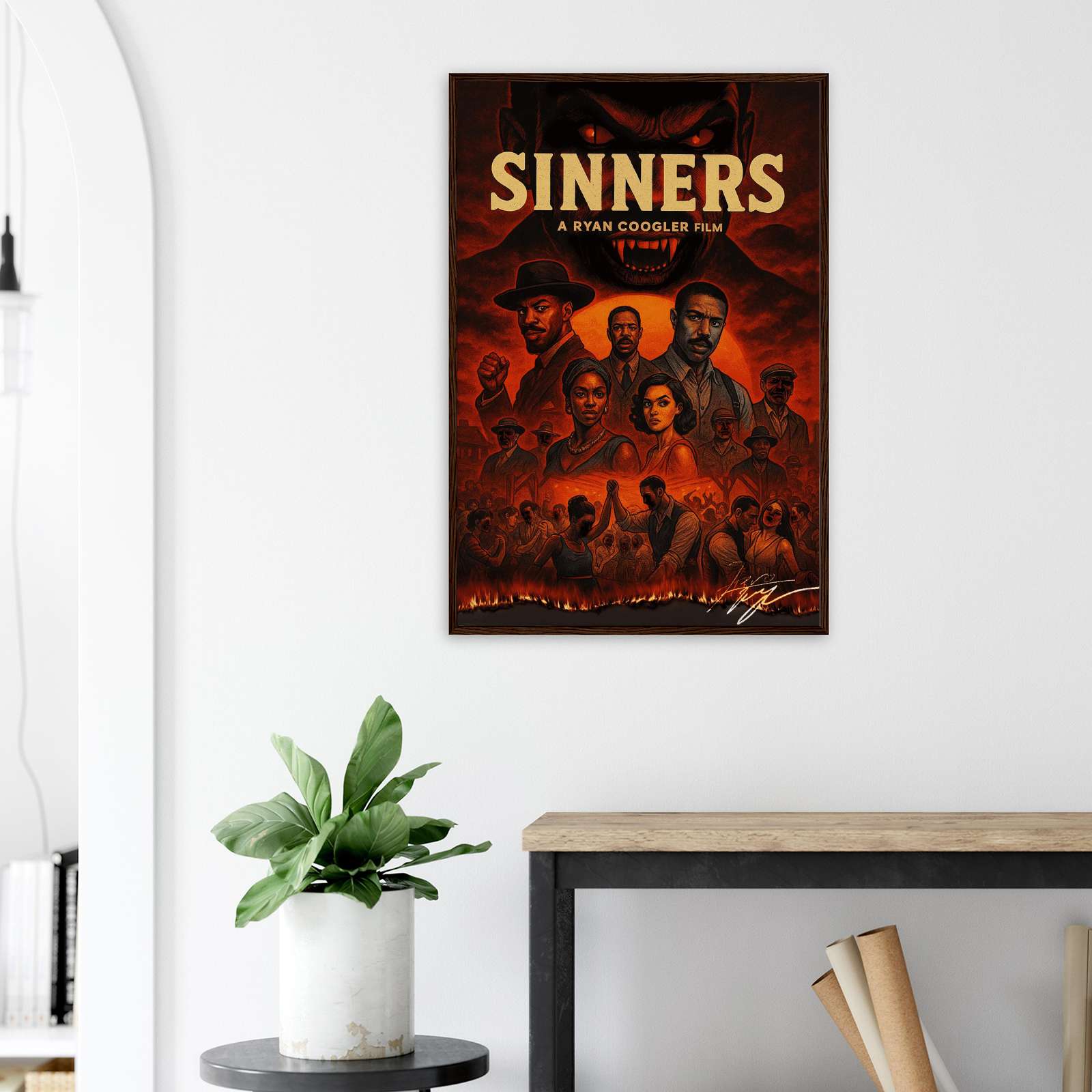 Sinners Movie Poster, 2025 Movie Poster, Full-Size Poster, Ready to ...