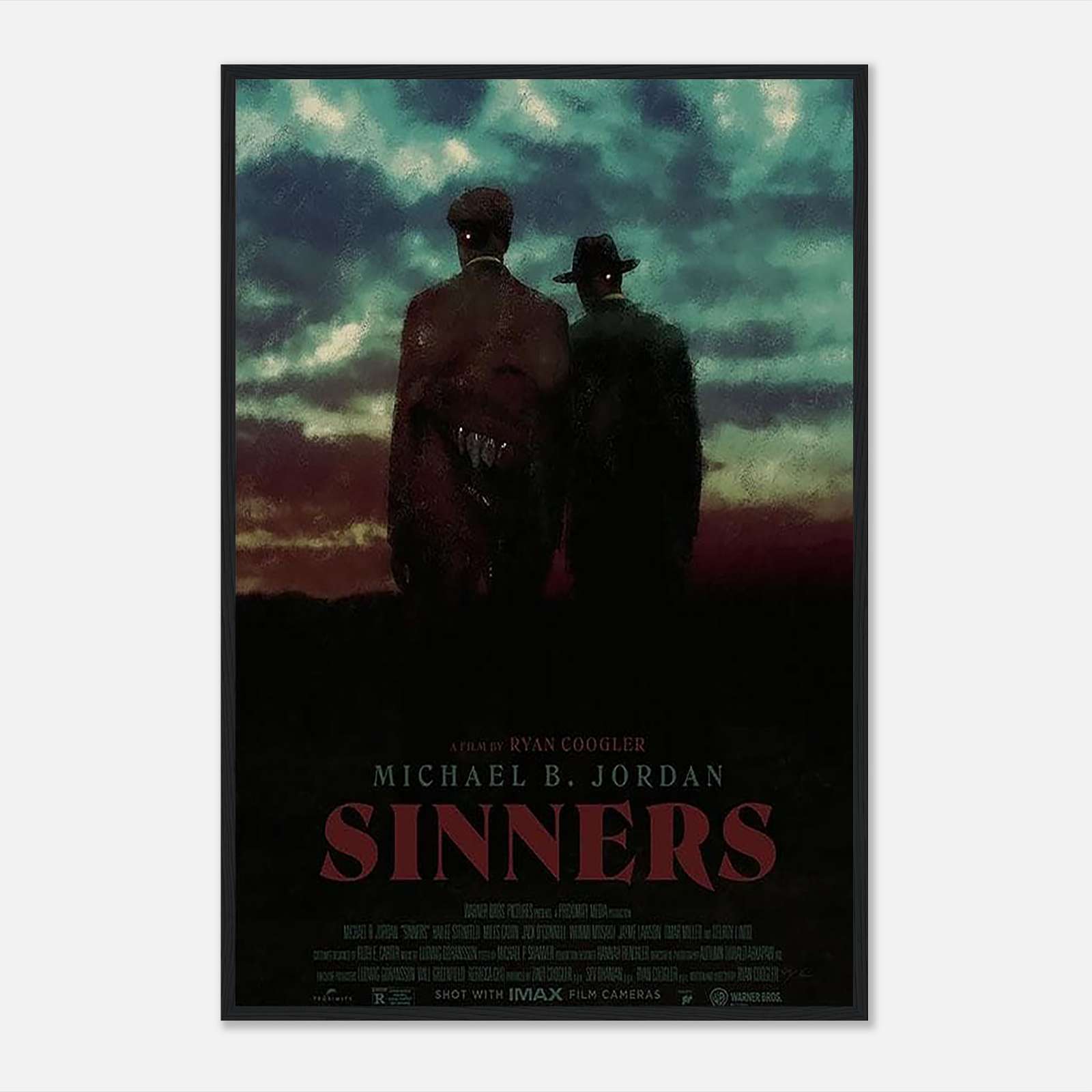 Sinners Movie Poster, 2025 Movie Poster, Horror Movie Poster, Full-Size Poster, Ready to Hang ...