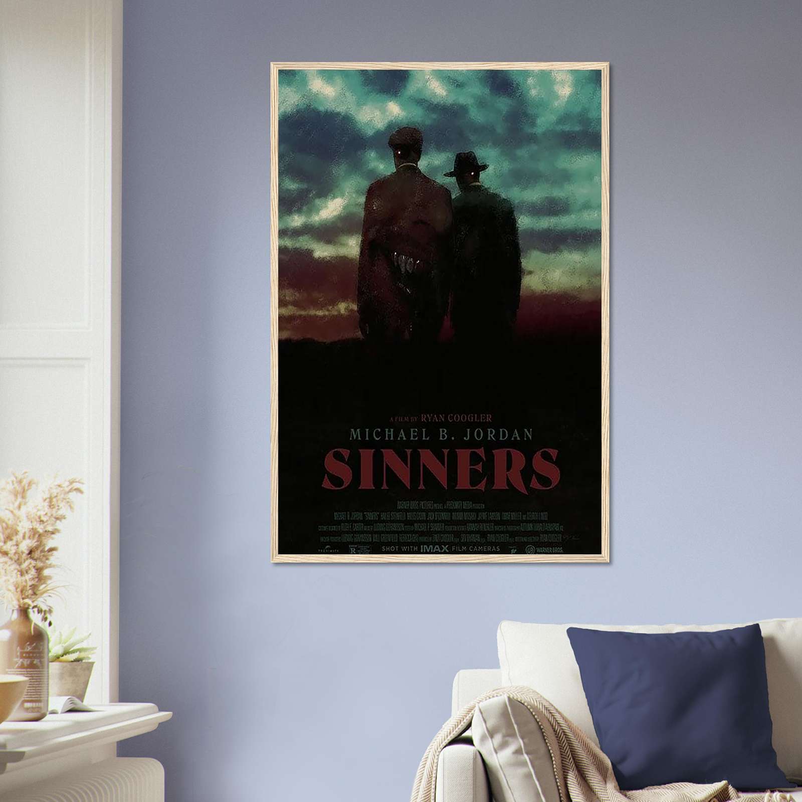 Sinners Movie Poster, 2025 Movie Poster, Horror Movie Poster, Full-Size ...