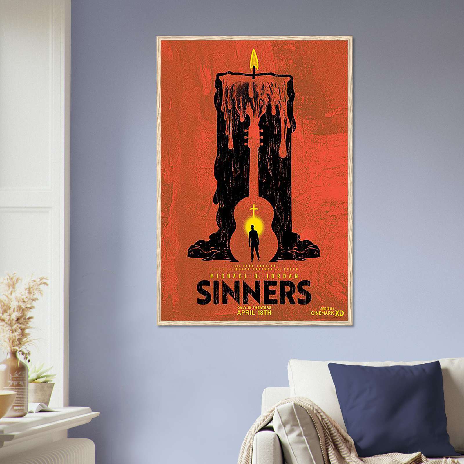 Sinners Movie Poster, Sinners Film Poster, Full-Size Poster, Ready to ...