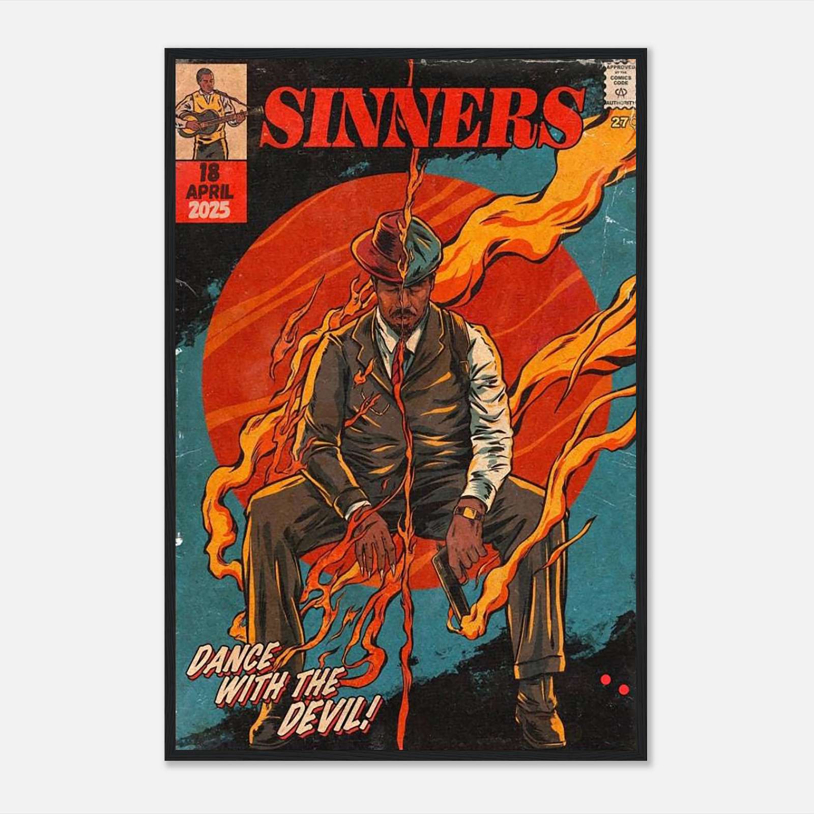 Sinners Movie Poster, Sinners Posters, Black Culture, Vampire, Full ...