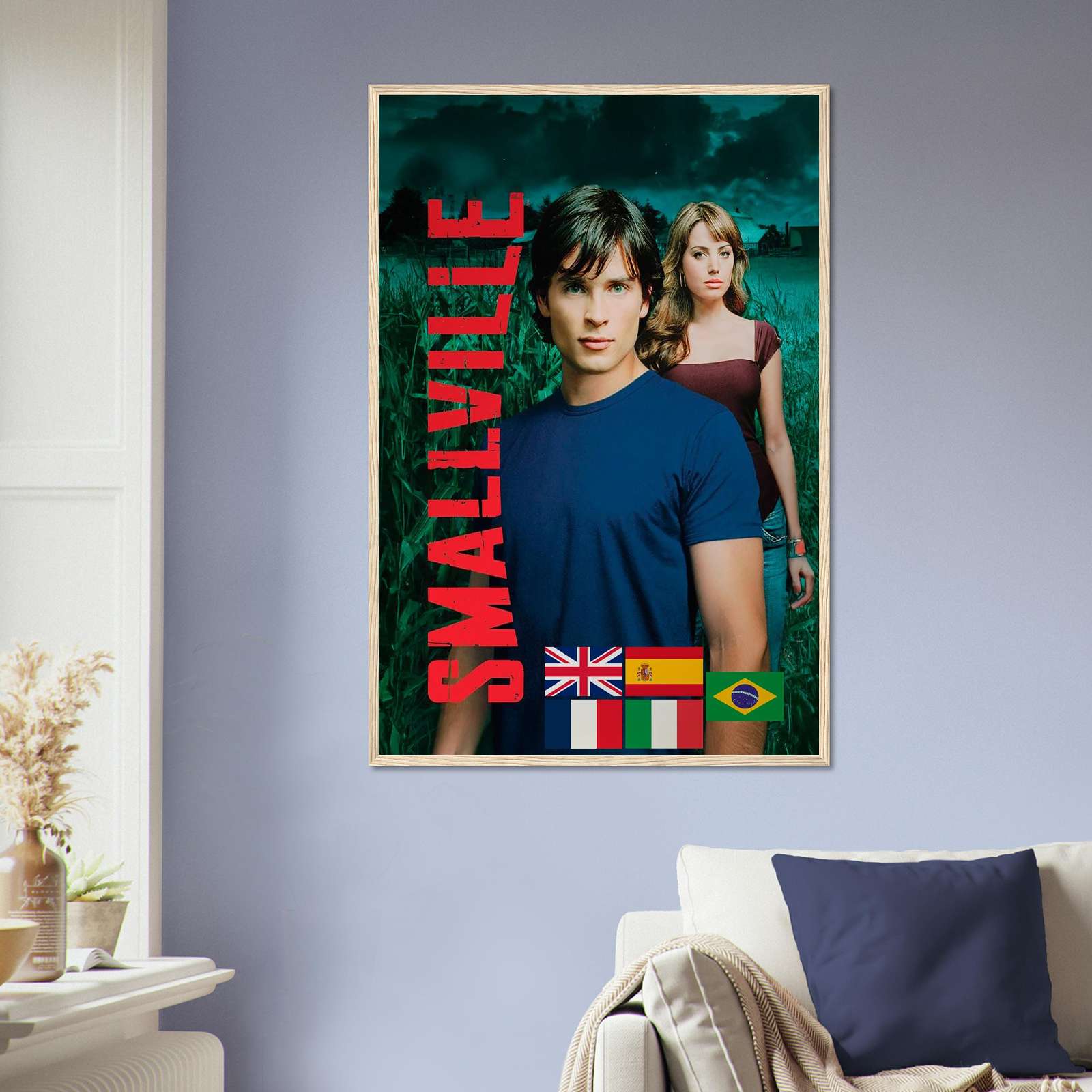 Smallville Tv Series Poster, Smallville Tv Show Poster, Movie Poster ...