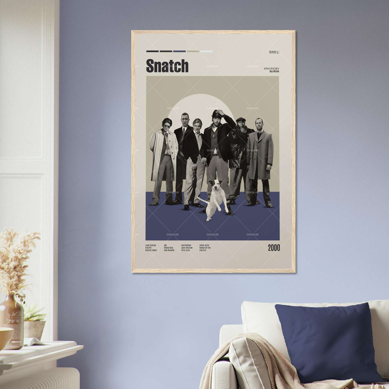 Snatch Movie Poster, Snatch Film Poster, Vintage Movie Poster, Movie ...