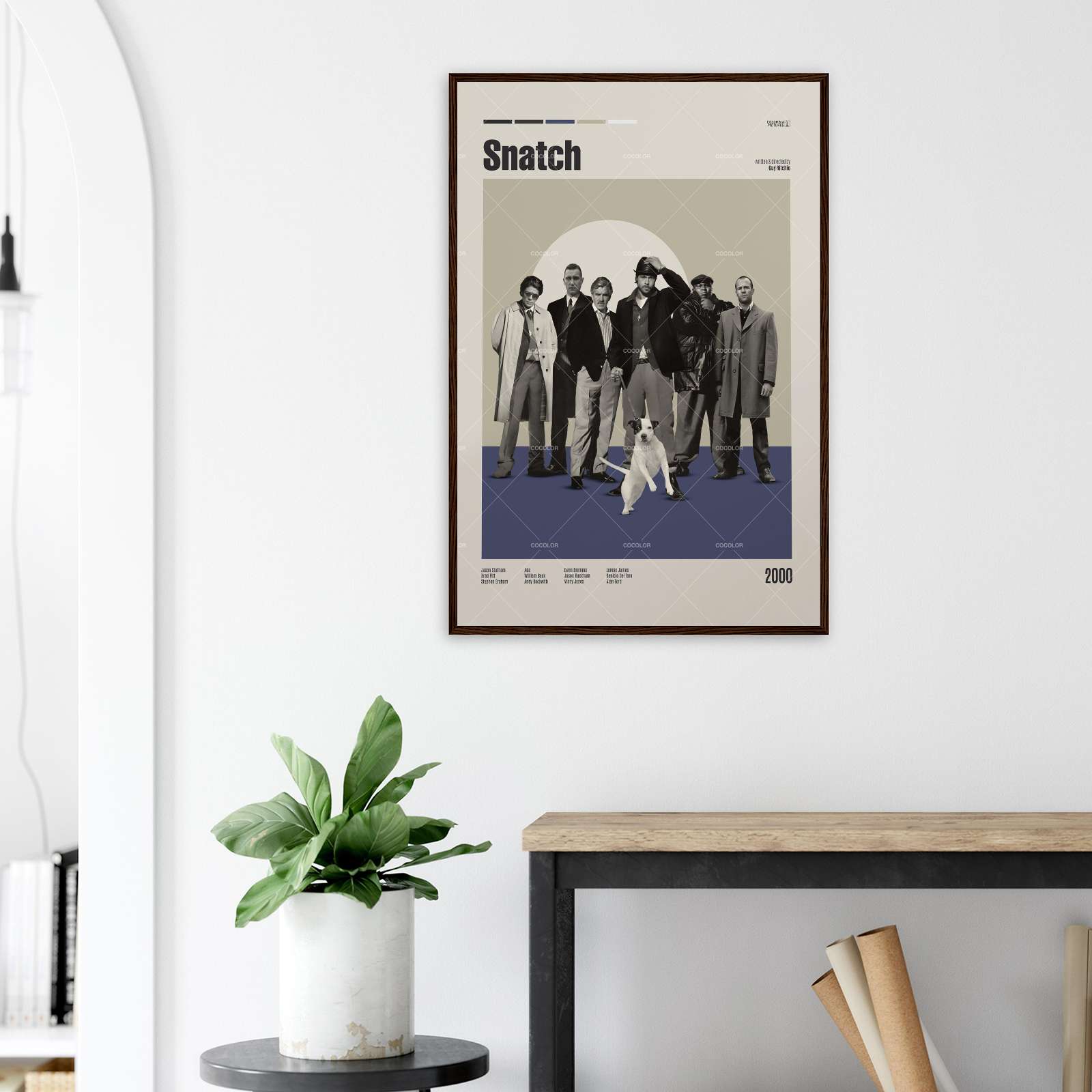 Snatch Movie Poster, Snatch Film Poster, Vintage Movie Poster, Movie ...