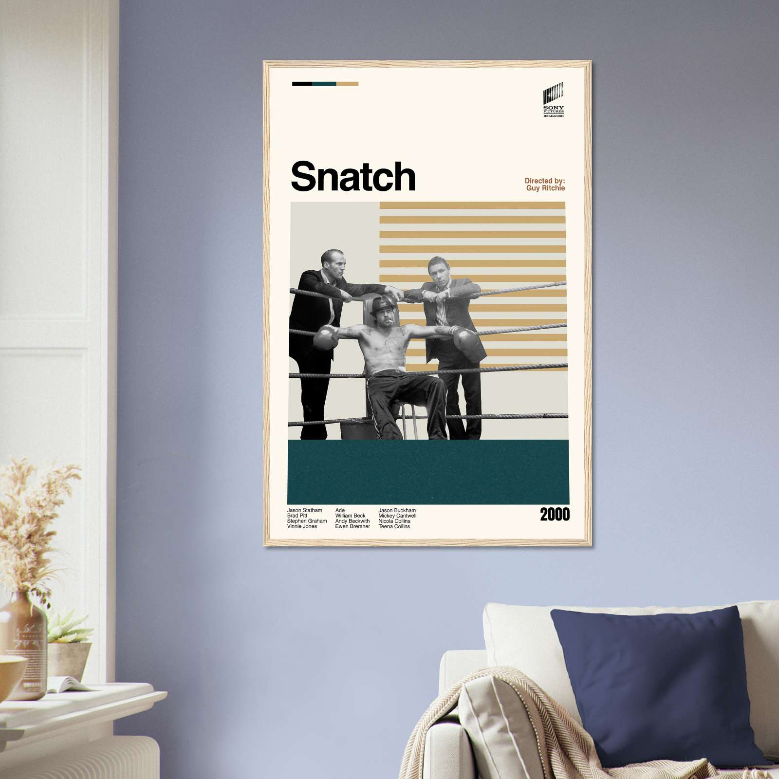 Snatch Tv Series Poster, Movie Poster, Full-Size Poster, Ready to Hang ...