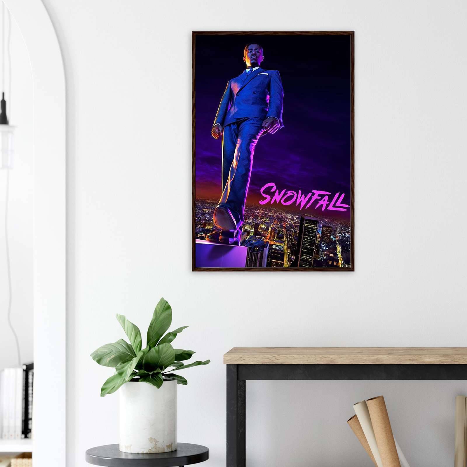 Snowfall Tv Series Poster, Snowfall Tv Show Poster, Film Poster, Full ...