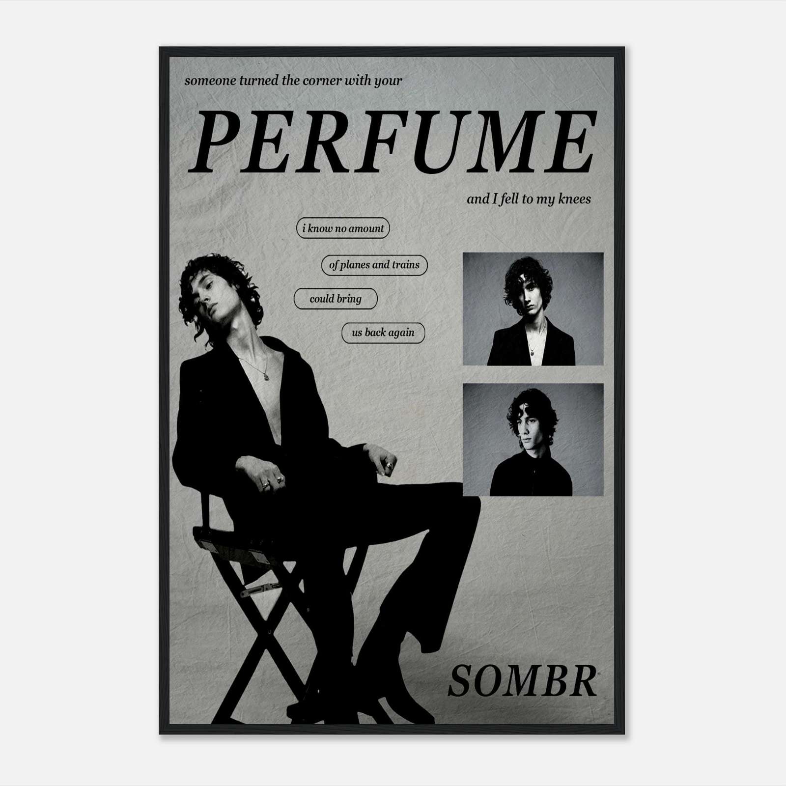 Sombr Poster, Perfume Sombr Poster, Music Poster, Full-Size Poster ...