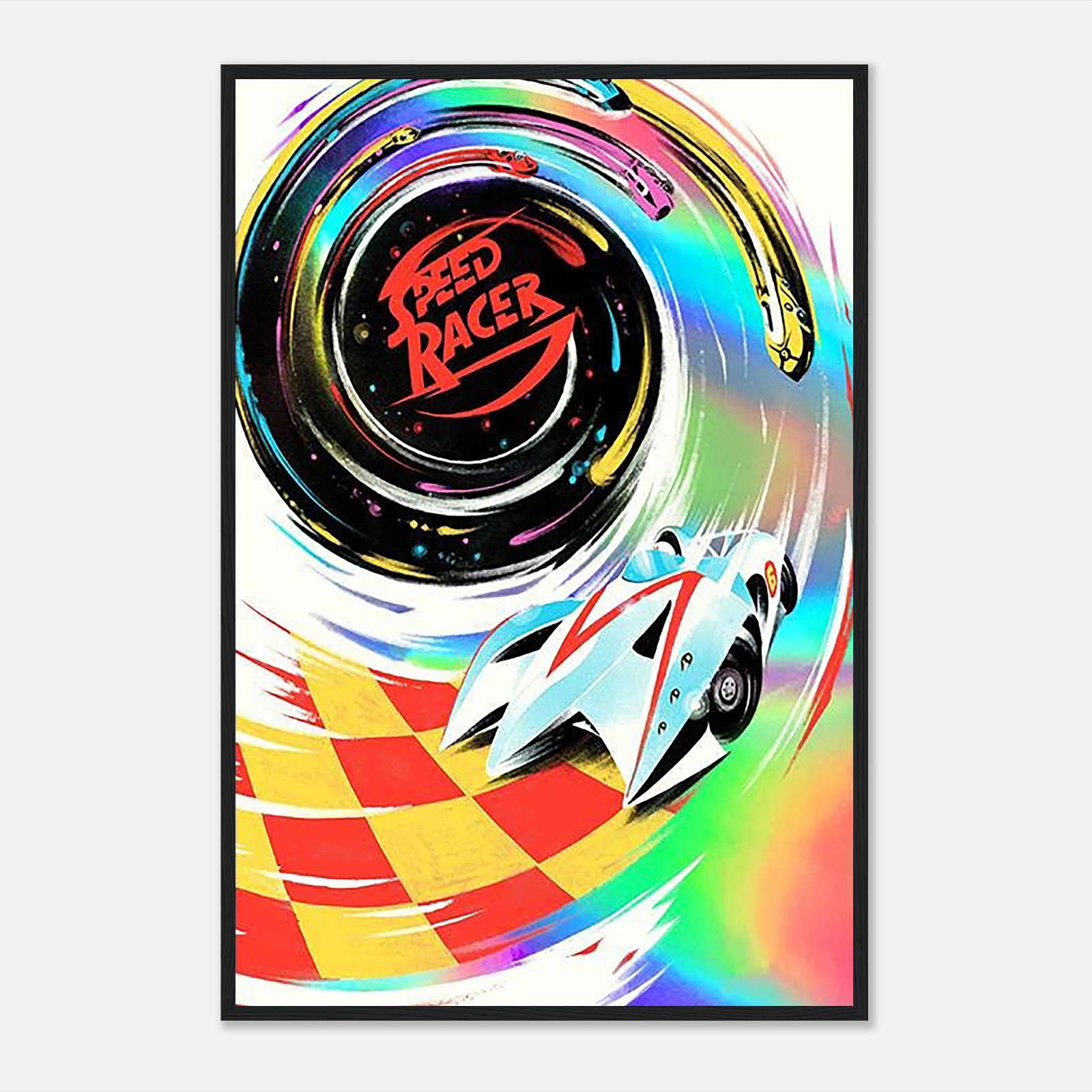 Speed Racer Movie Poster, Tv Series Poster, Vintage Movie Poster, Full ...