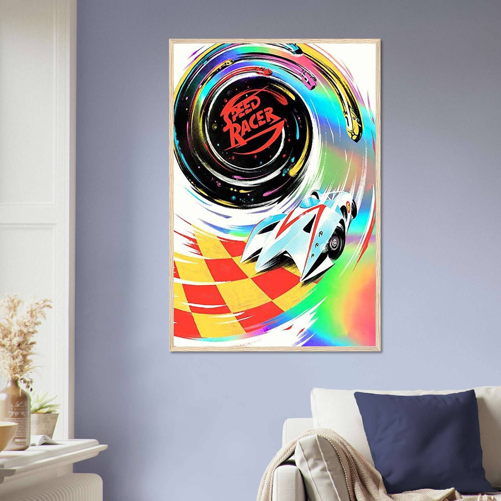 Speed Racer Movie Poster, Tv Series Poster, Vintage Movie Poster, Full ...