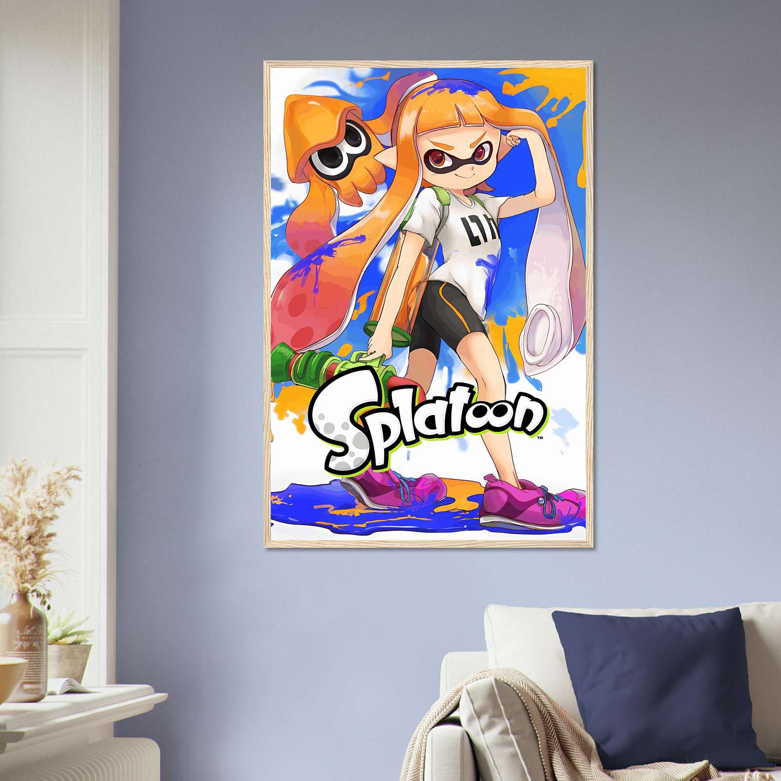 Splatoon Poster, Gaming Poster, Video Game Poster 1, Full-Size Poster ...