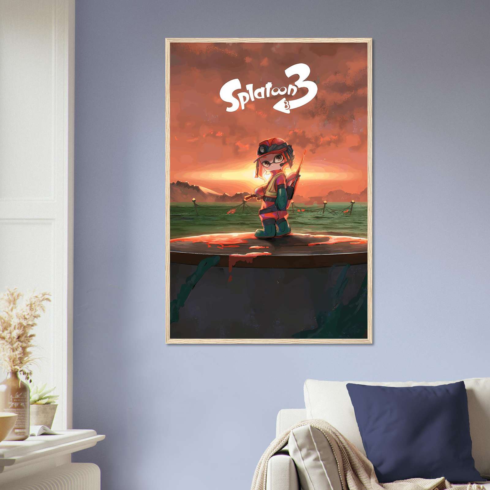 Splatoon Poster, Gaming Poster, Video Game Poster 2, Full-Size Poster ...