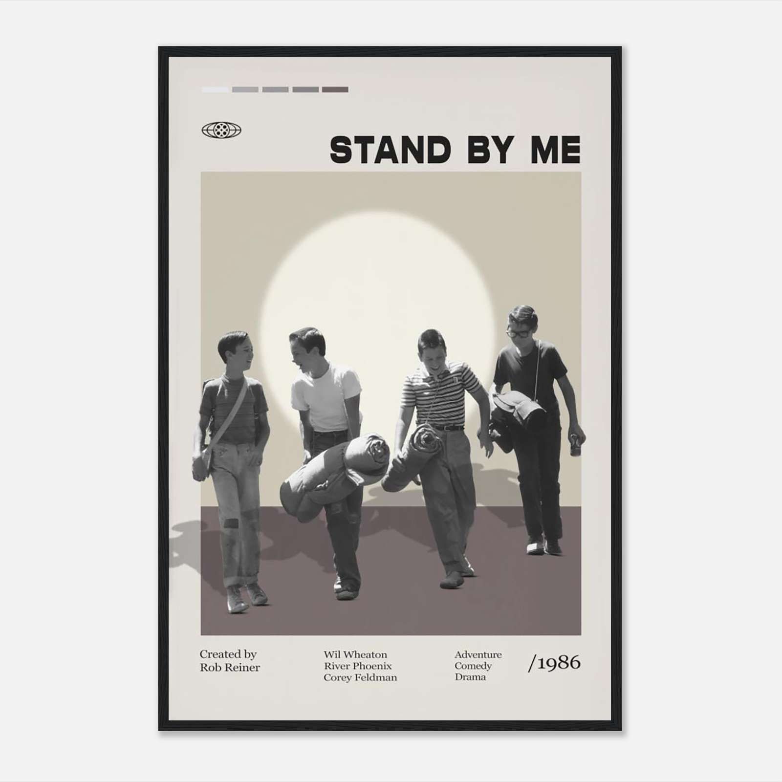 Stand By Me Movie Poster, Stand By Me Film Poster, Vintage Movie Poster ...