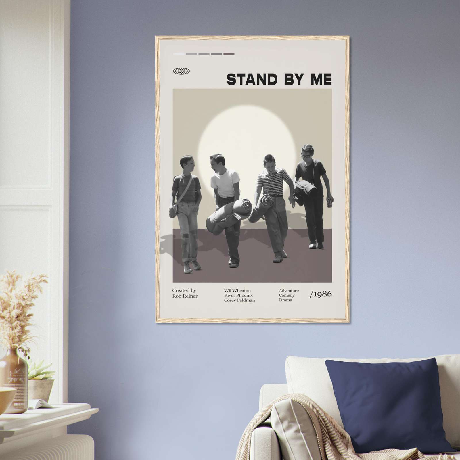 Stand By Me Movie Poster, Stand By Me Film Poster, Vintage Movie Poster ...