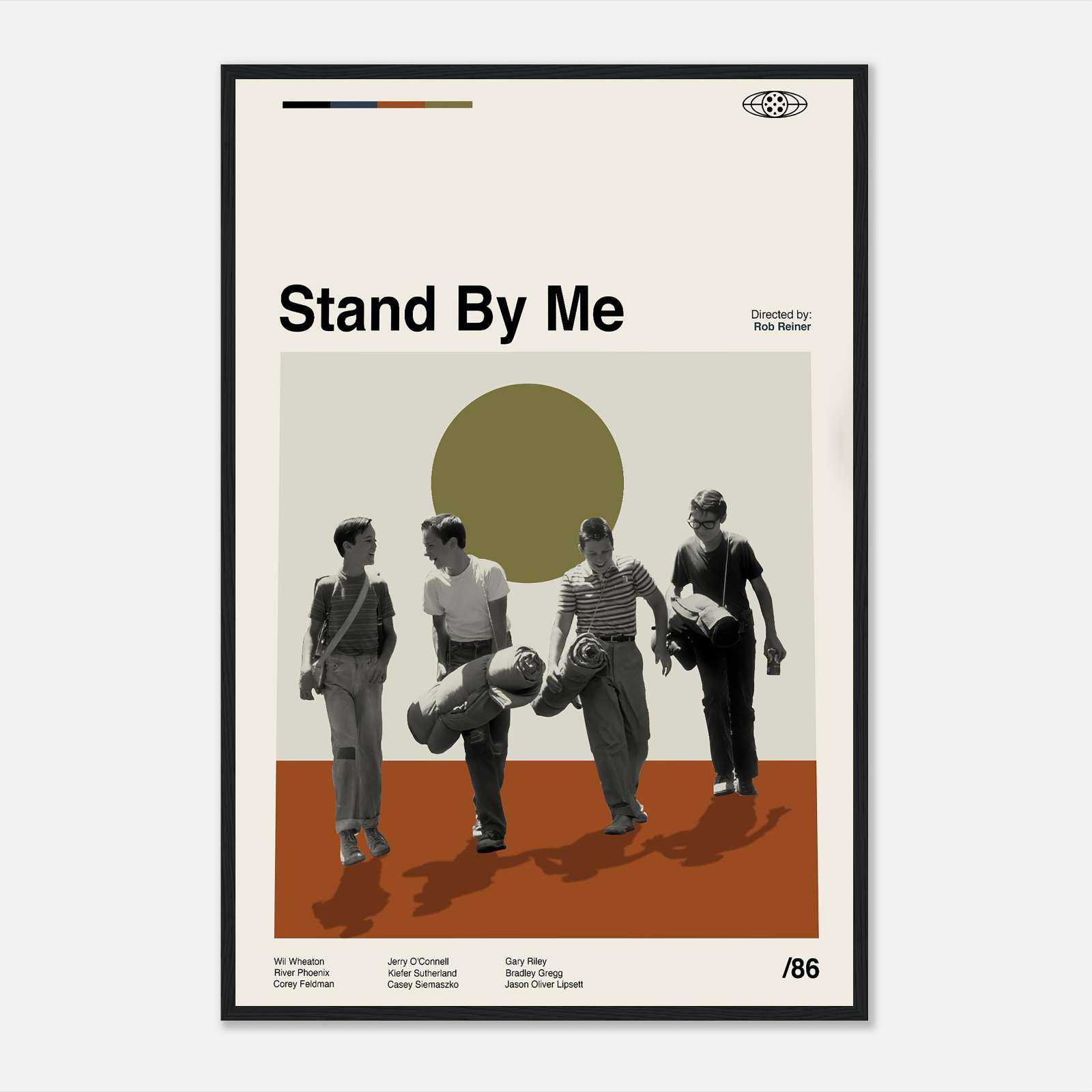 Stand By Me Movie Poster, Vintage Movie Poster, Tv Series Poster, Full ...
