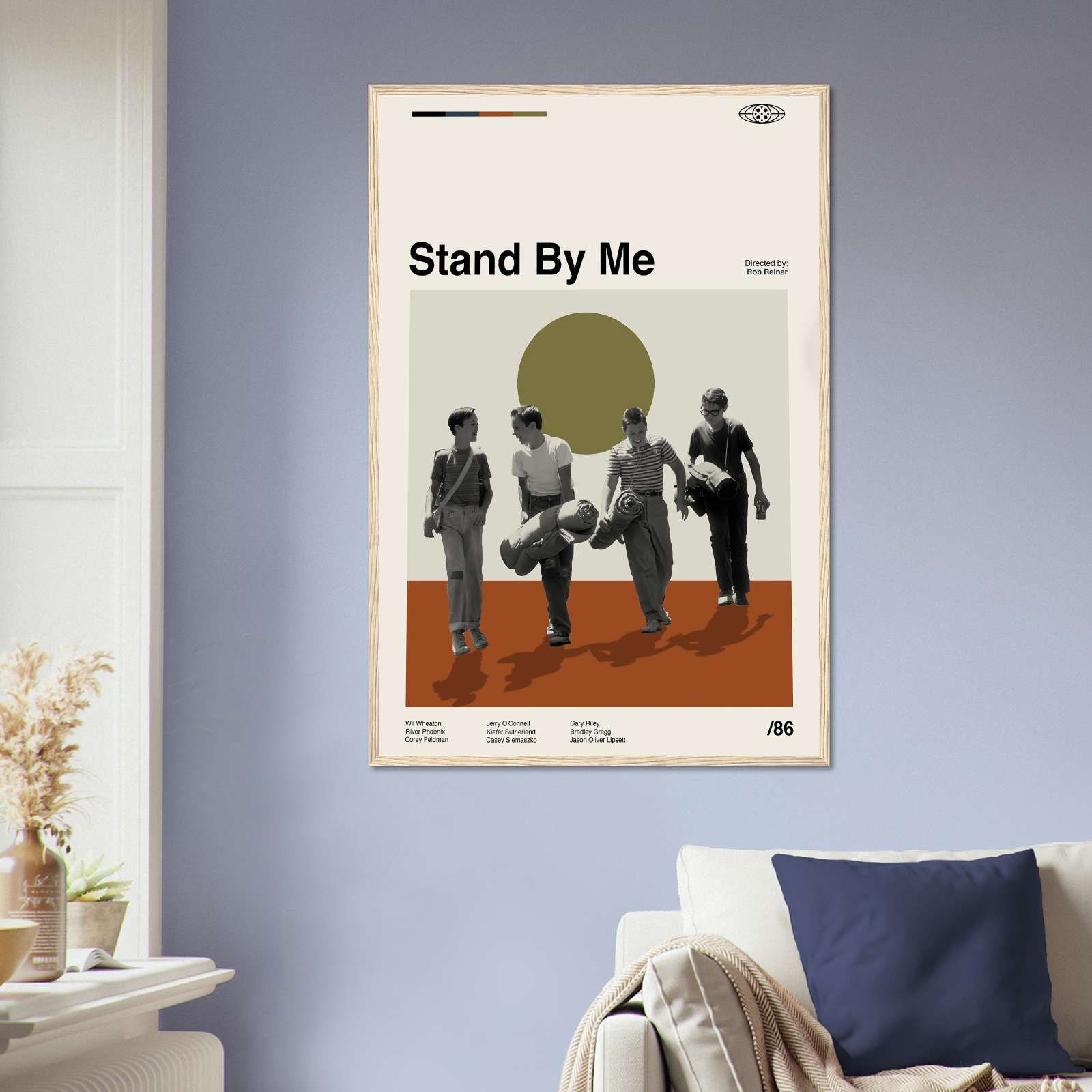 Stand By Me Movie Poster, Vintage Movie Poster, Tv Series Poster, Full ...