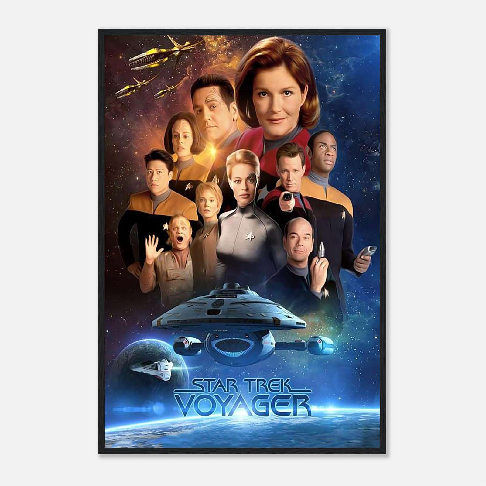 Star Trek Tv Series Poster, Star Trek Tv Show Poster, Full-Size Poster ...