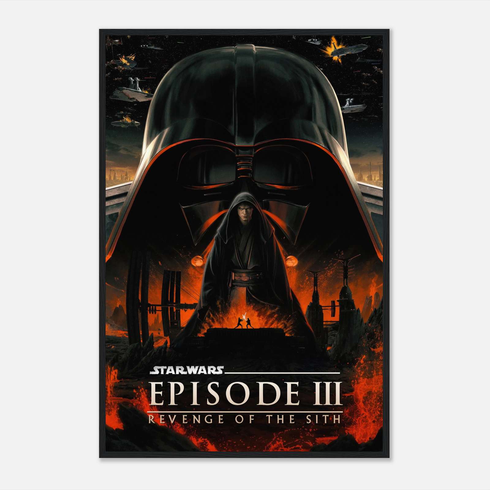 Star Wars Episode Iii Revenge Of The Sith 20Th Anniversary Poster ...