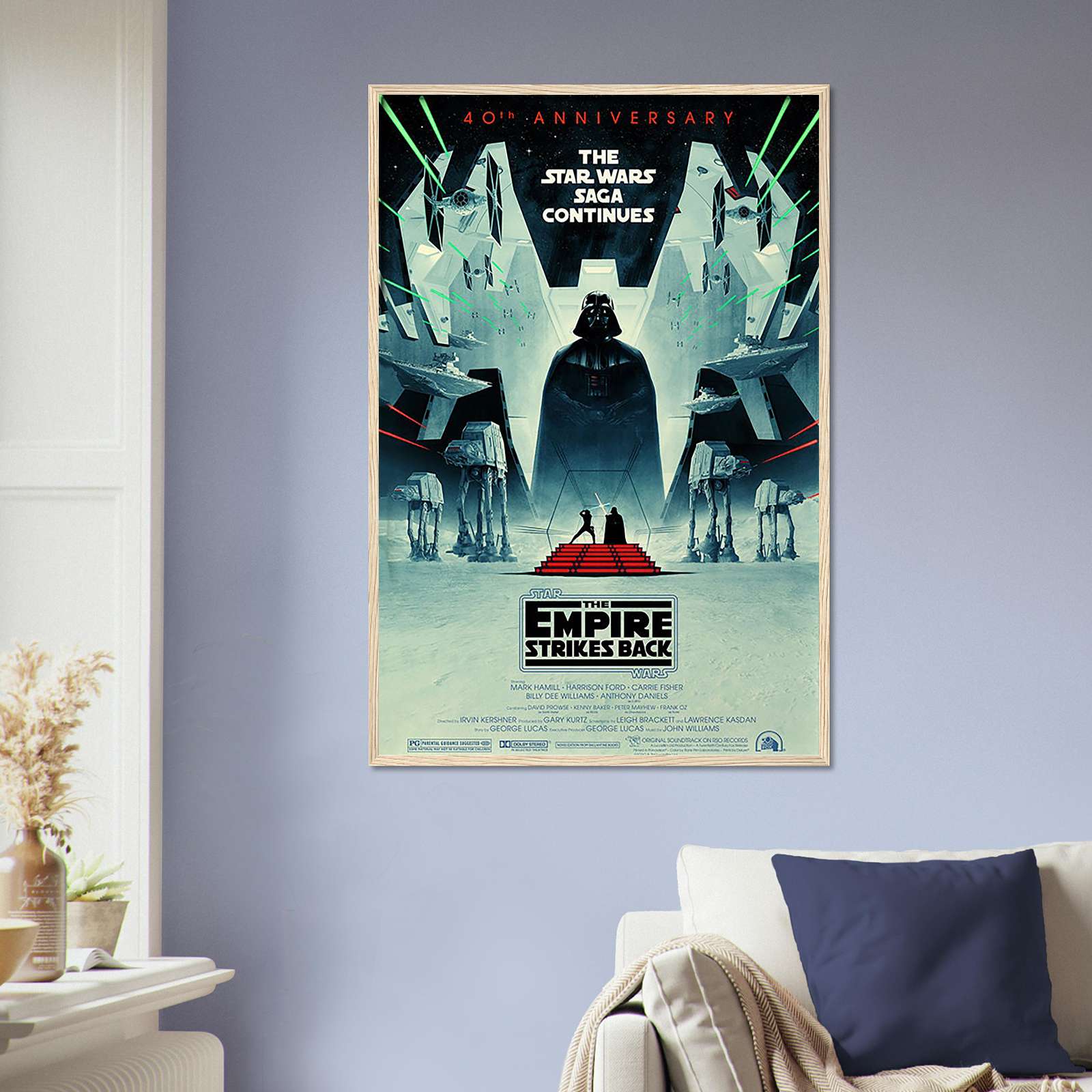 Star Wars Episode V The Empire Strikes Back Movie Poster, Vintage Movie ...