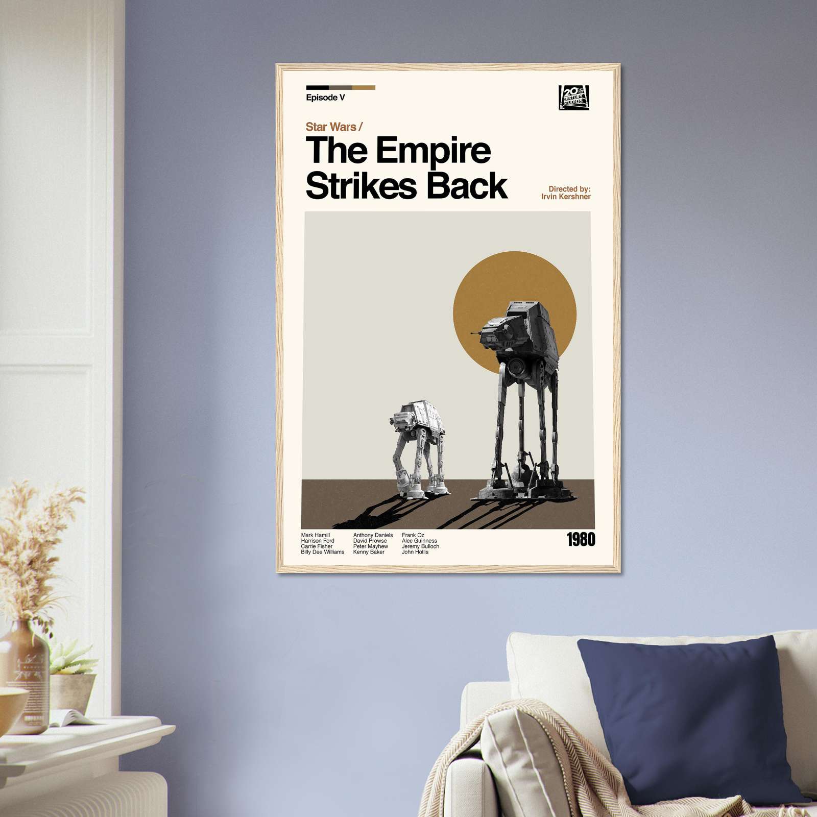Star Wars The Empire Strikes Back Poster, Star Wars Movie Poster ...