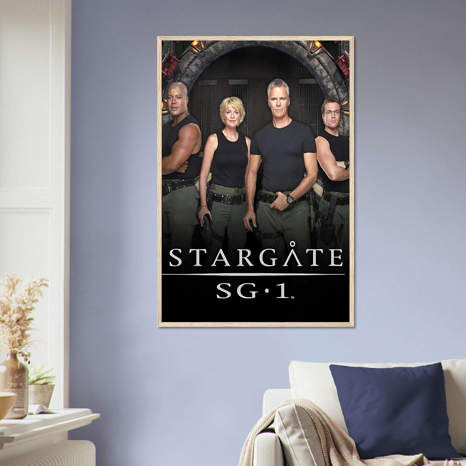 Stargate Sg 1 Tv Series Poster, Stargate Sg 1 Tv Show Poster, Vintage ...
