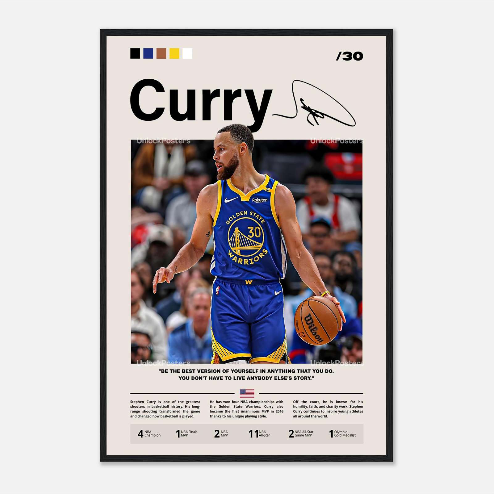 Stephen Curry Poster, Steph Curry Poster, Basketball Player Poster ...