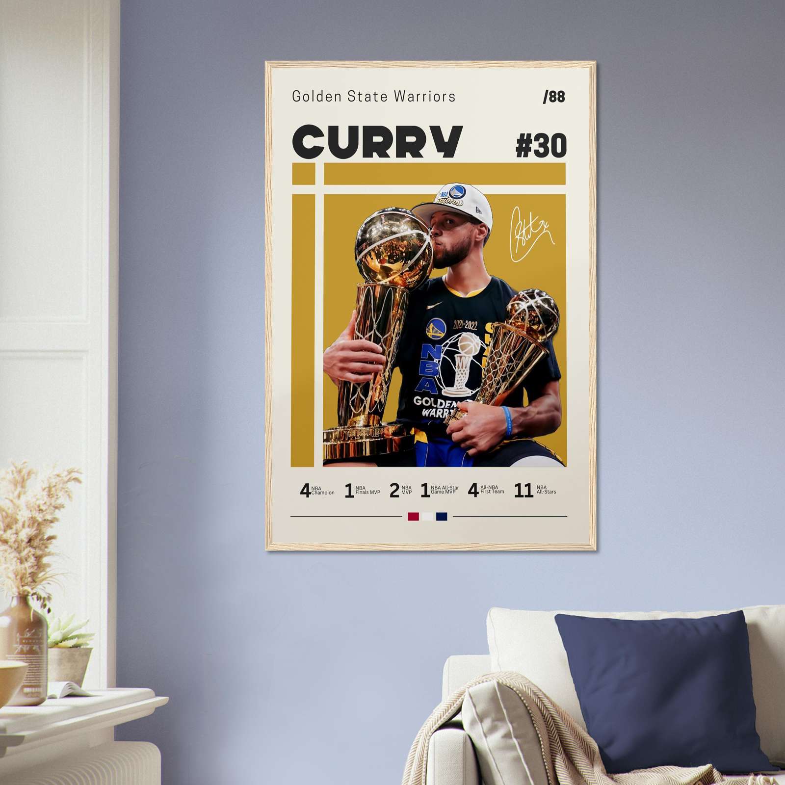 Stephen Curry Poster, Steph Curry Poster, Golden State Warriors Poster ...