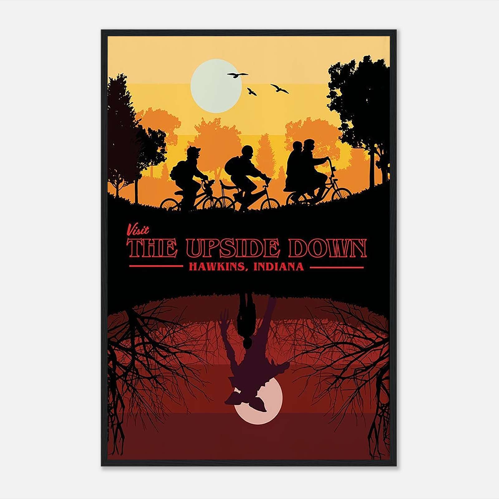 Stranger Things Movie Poster, Stranger Things Poster, Vintage Movie ...