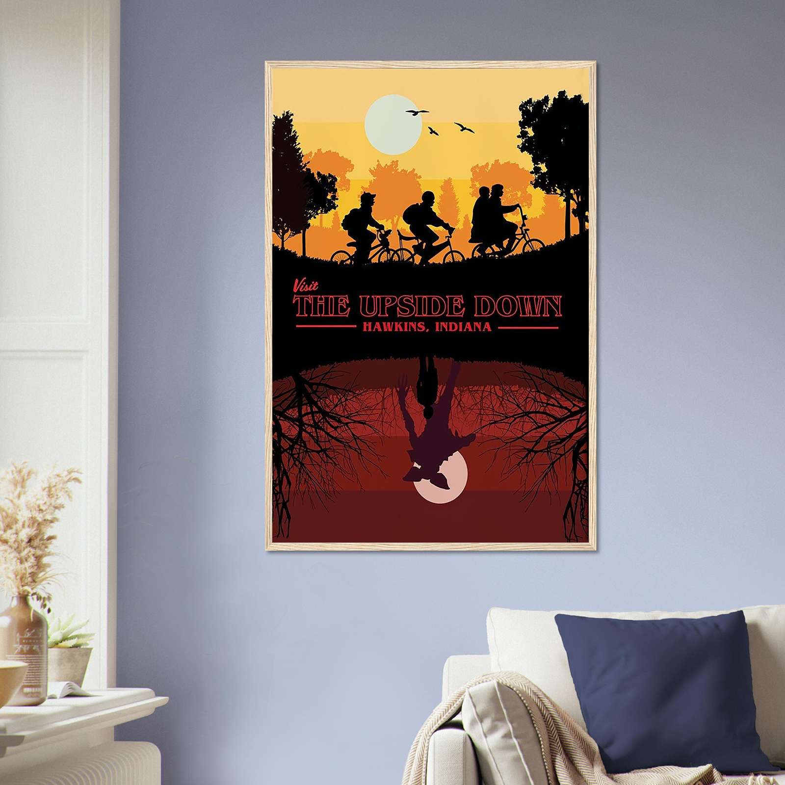 Stranger Things Movie Poster, Stranger Things Poster, Vintage Movie ...