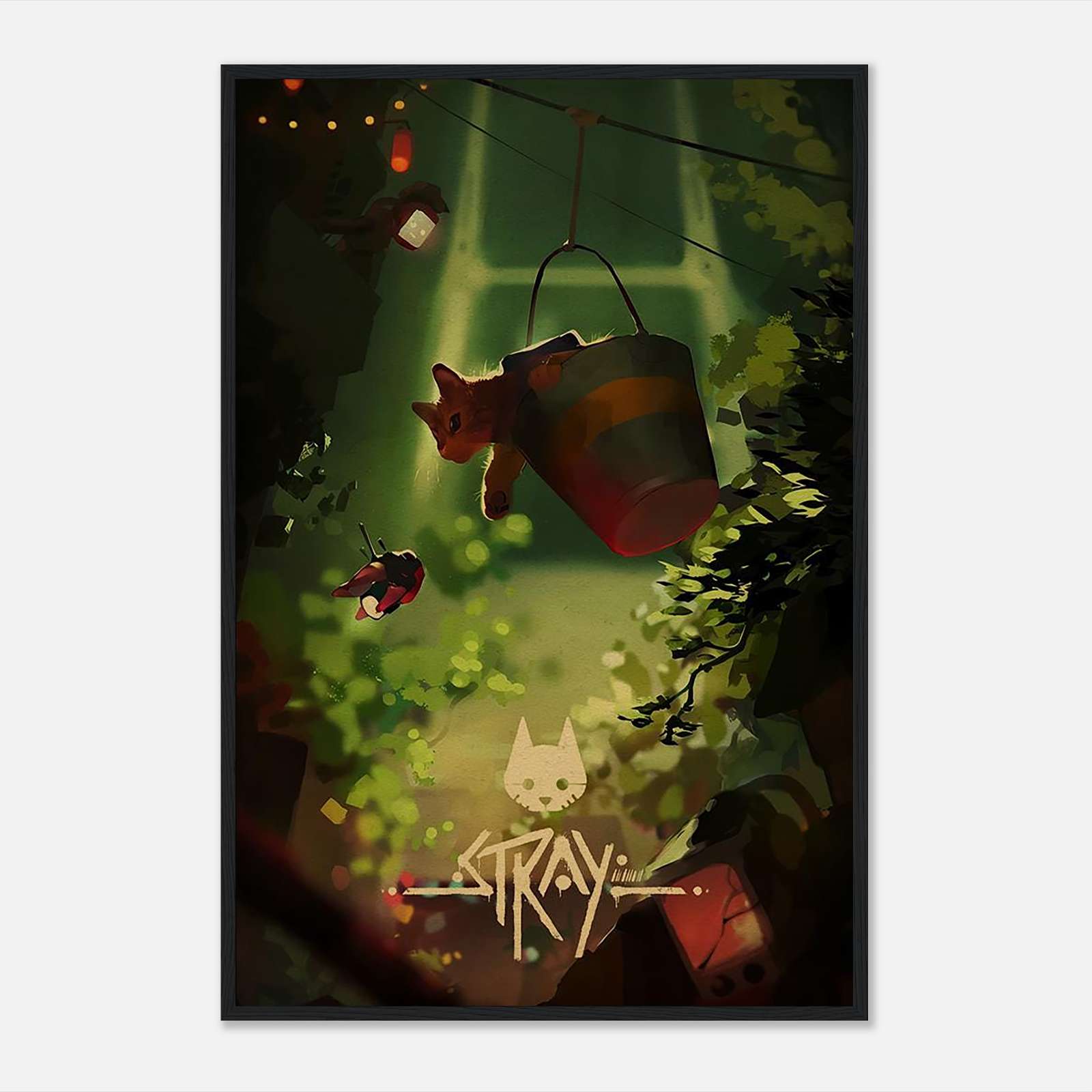 Stray Game Poster, Gaming Poster, Video Game Poster, Full-Size Poster ...