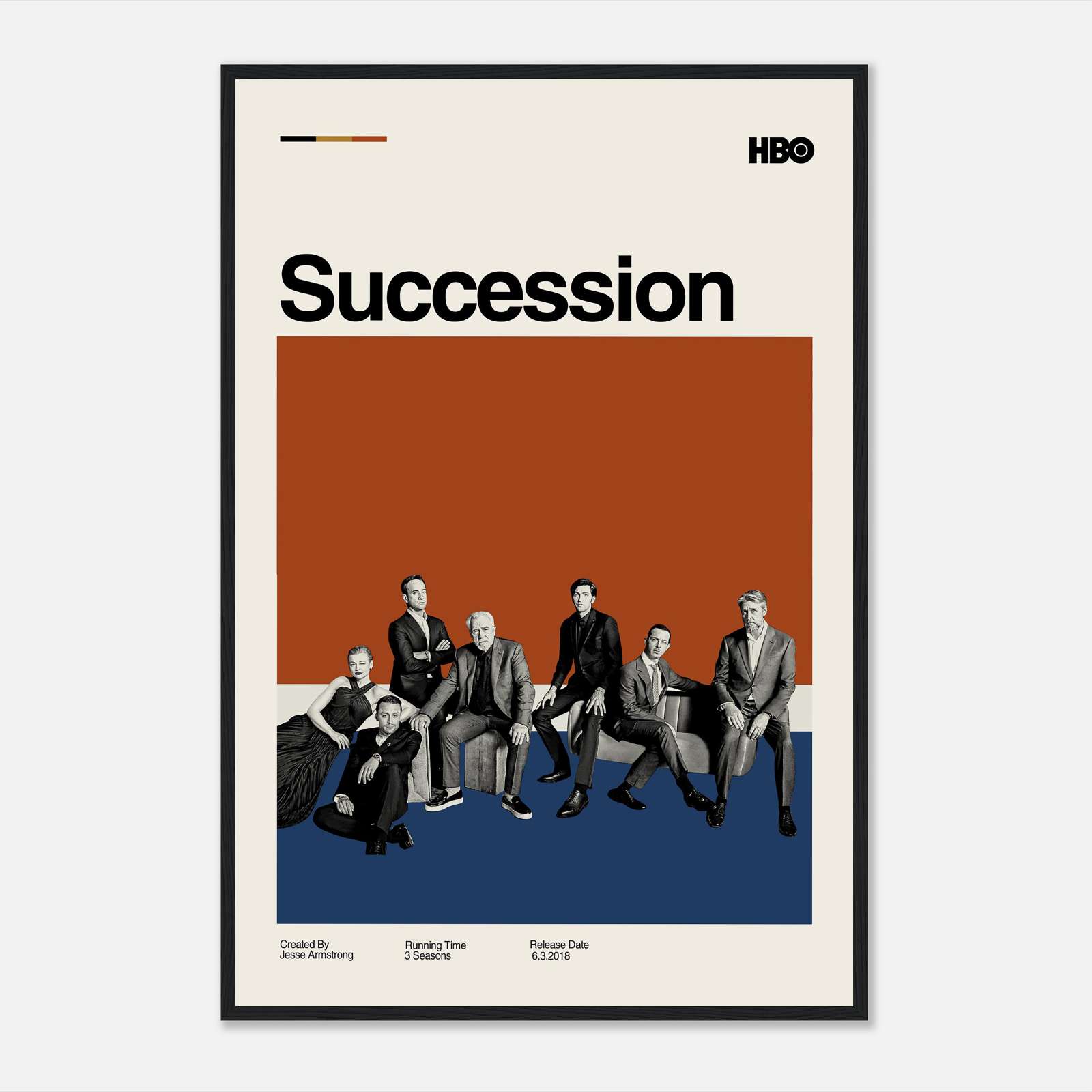 Succession Tv Series Poster, Succession Poster, Movie Poster, Full-Size ...