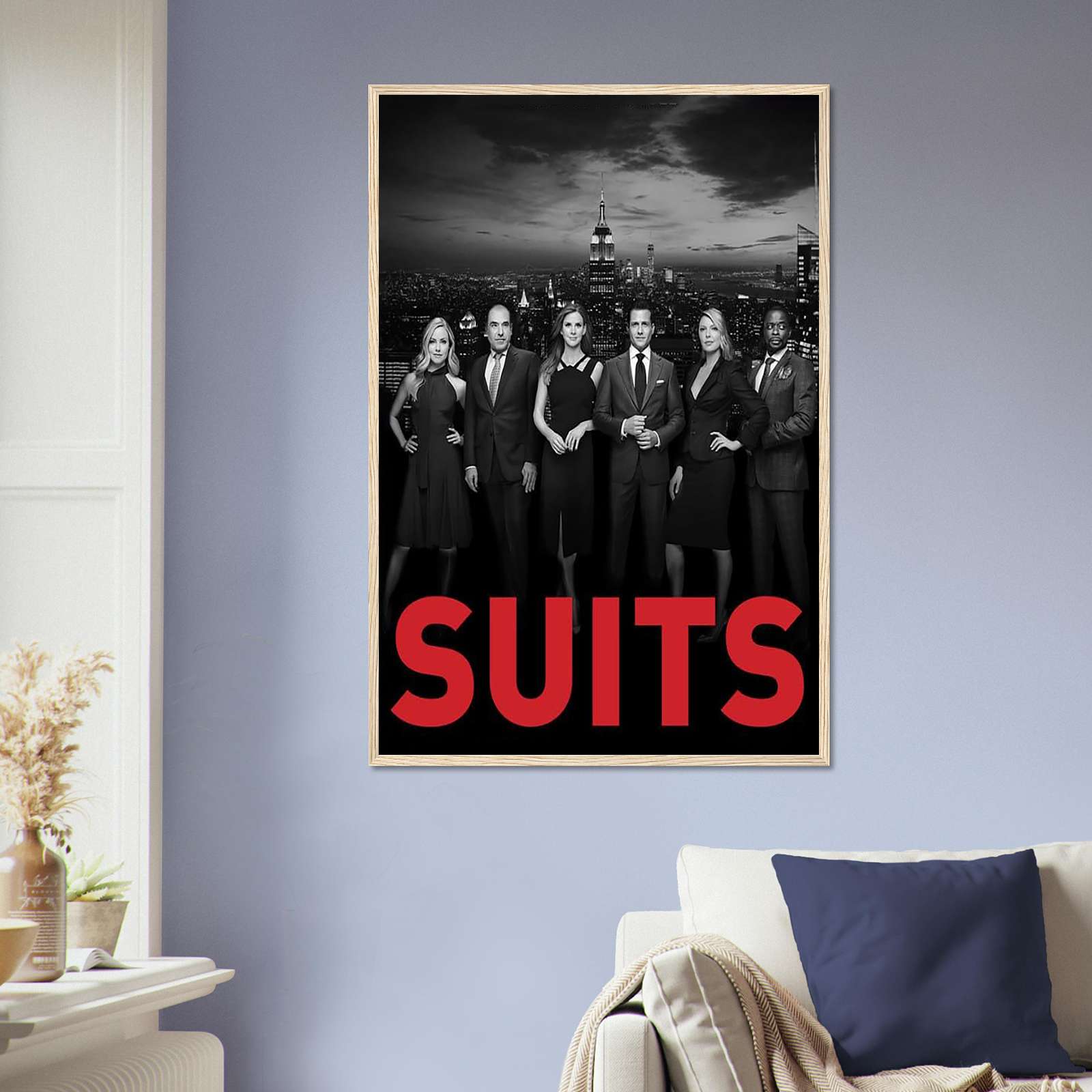 Suits Tv Series Poster, Suits Tv Show Poster, Vintage Movie Poster ...