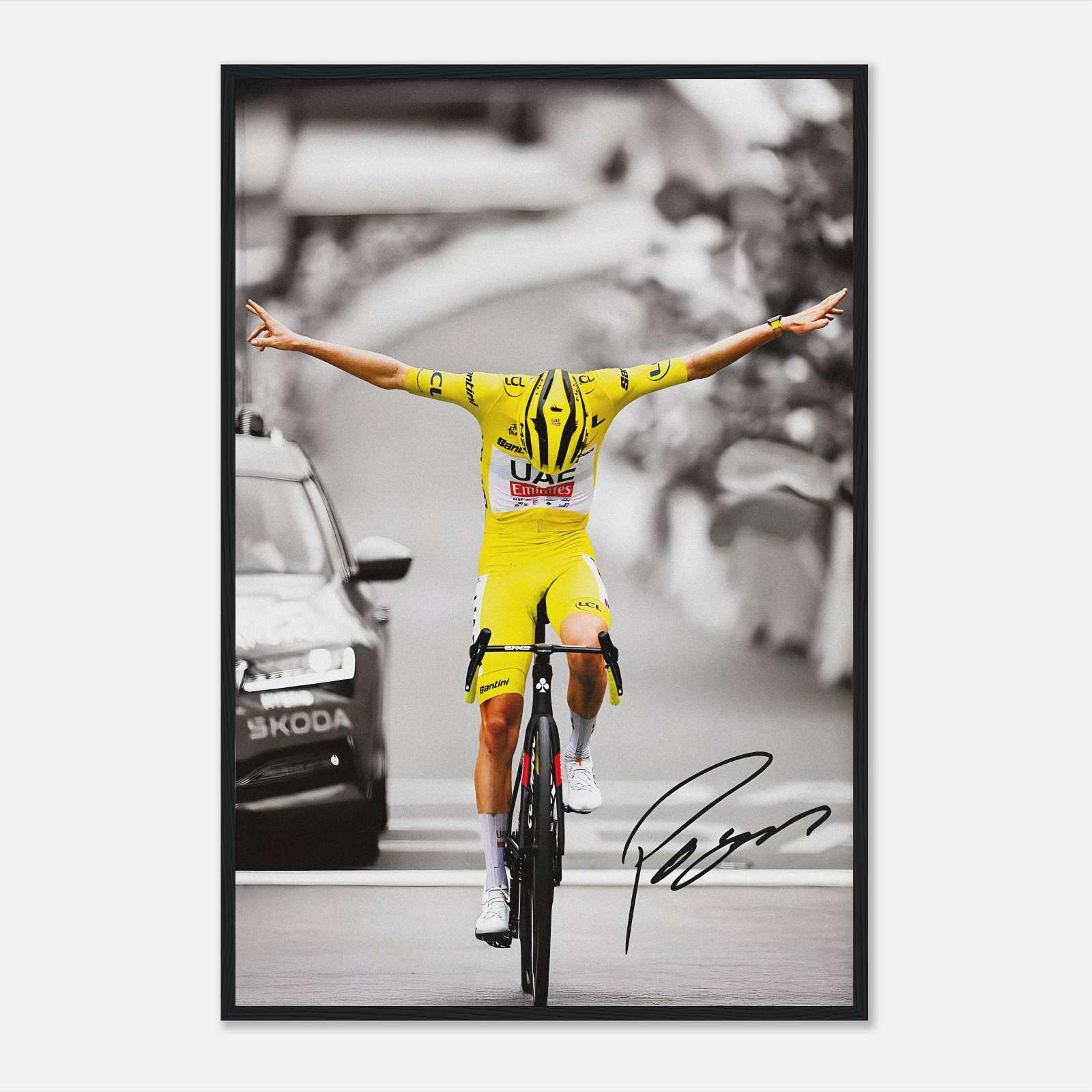 Tadej Pogacar Poster, Sports Poster, Full-Size Poster, Ready to Hang ...