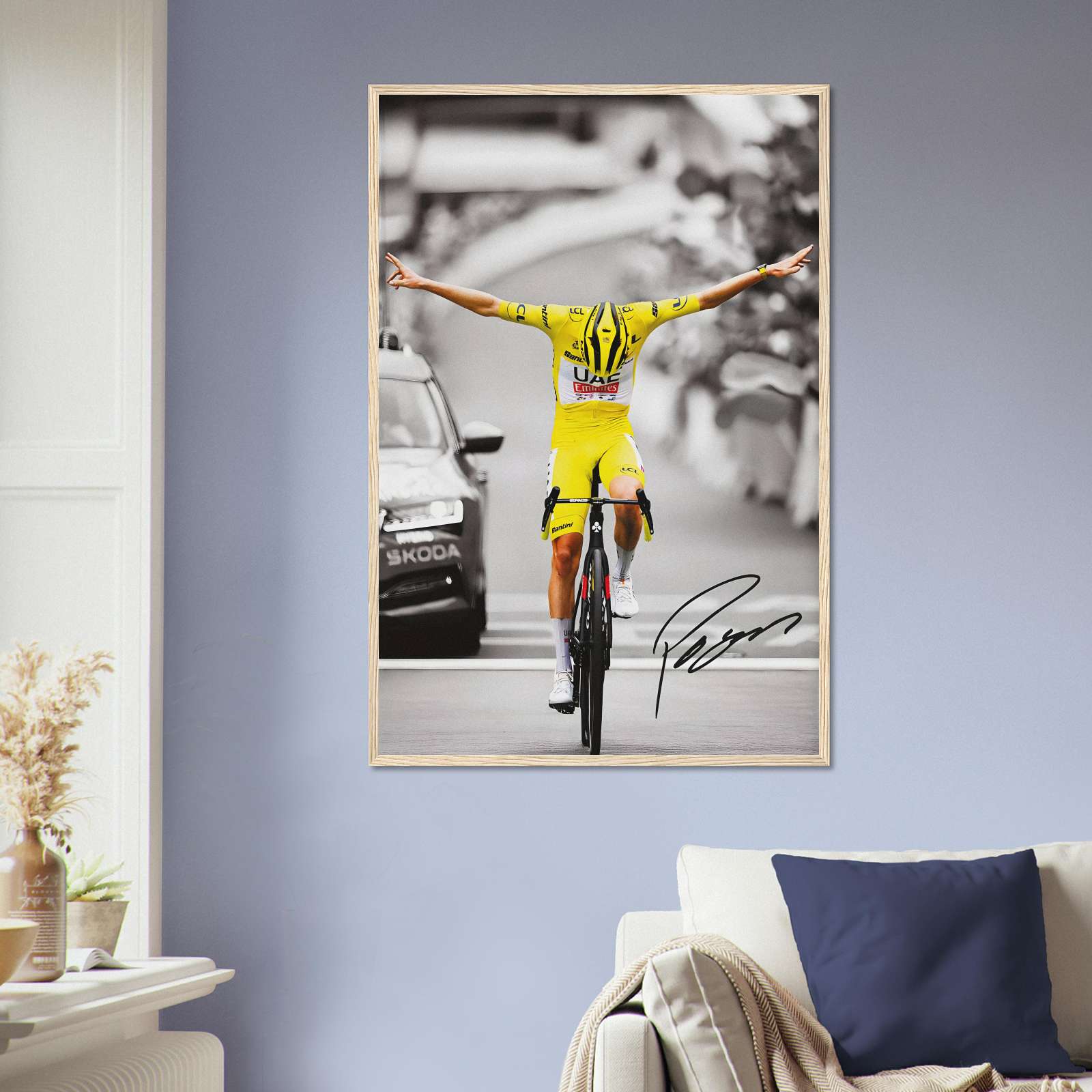 Tadej Pogacar Poster, Sports Poster, Full-Size Poster, Ready to Hang ...
