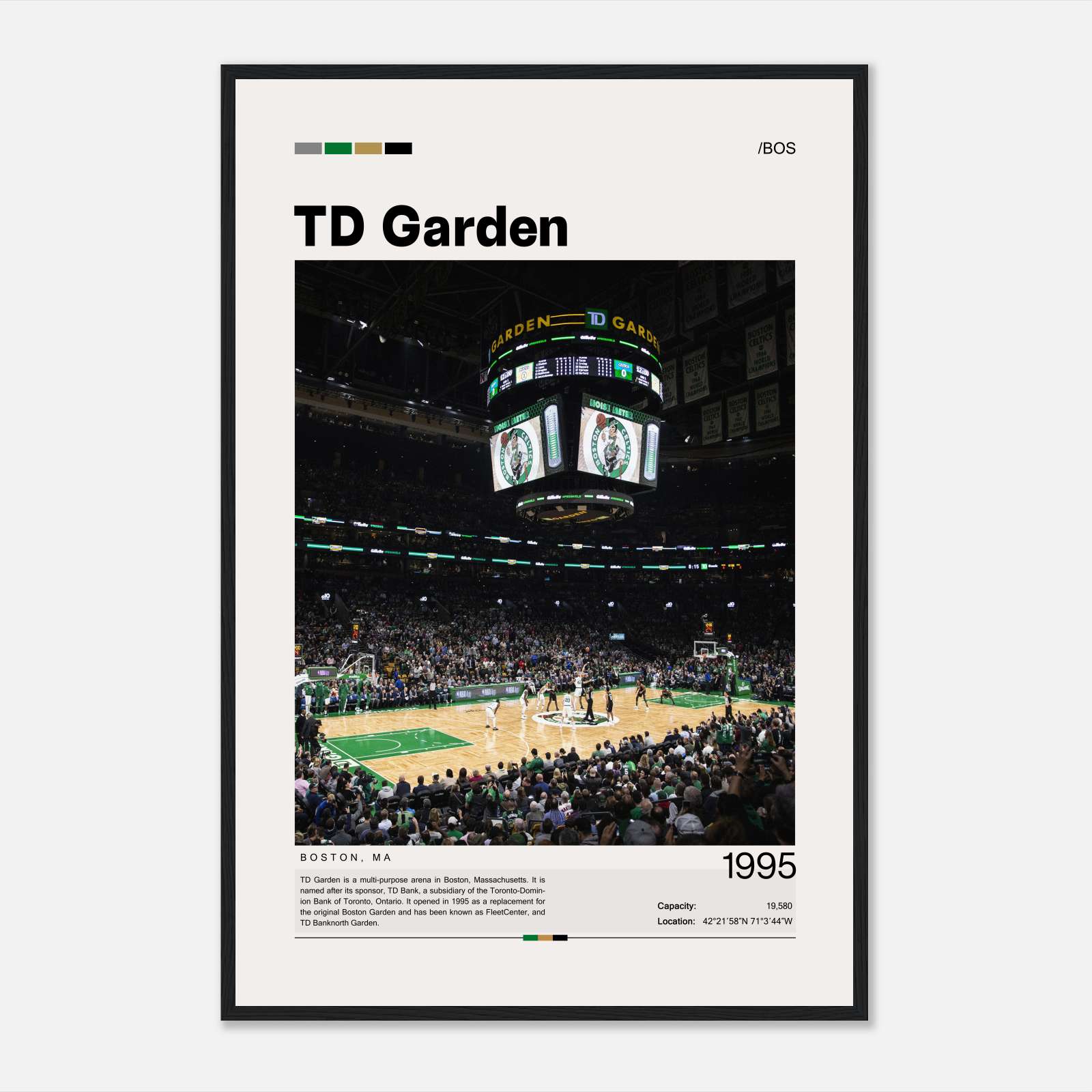 Td Garden Poster, Full-Size Poster, Ready to Hang - Citiesbox