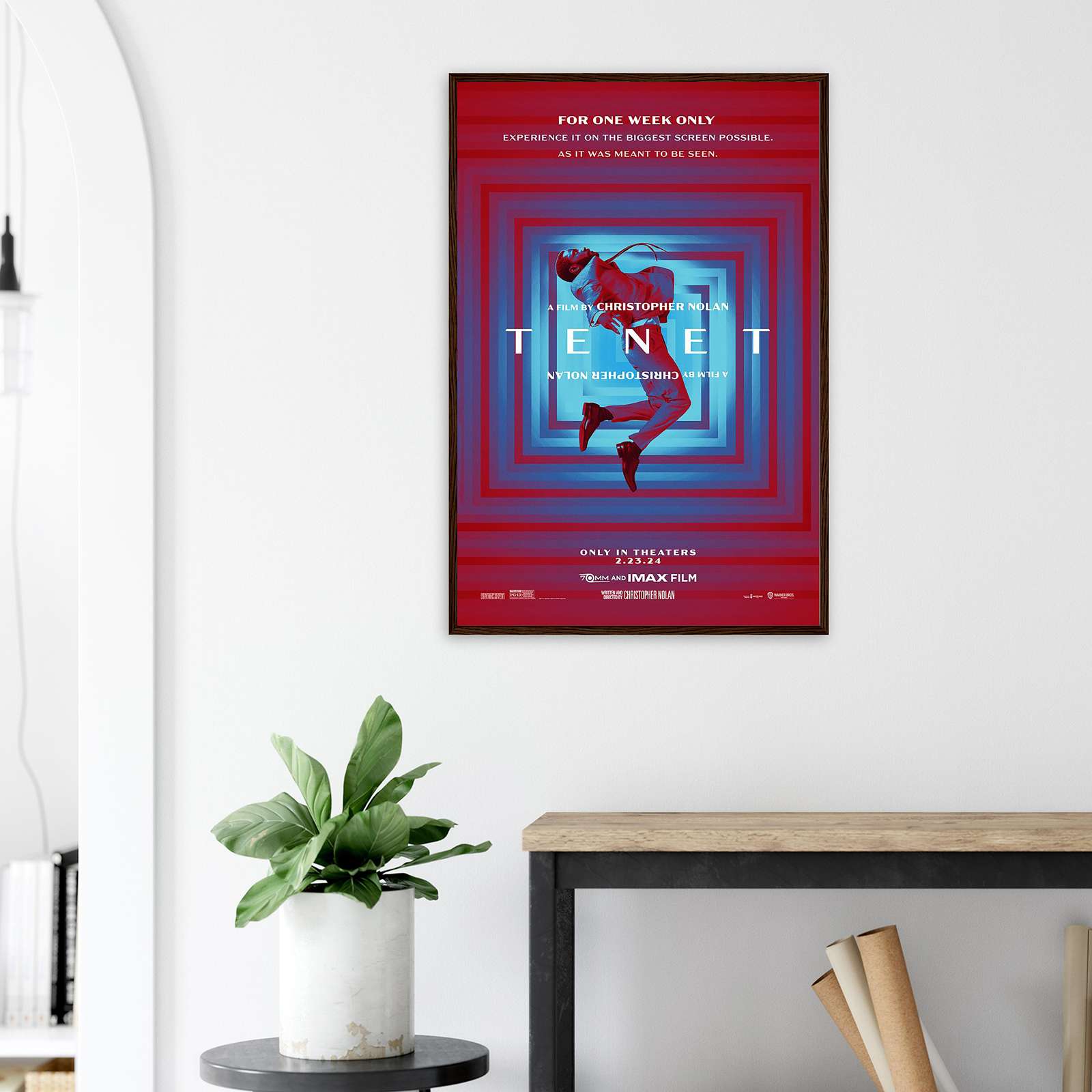 Tenet Movie Poster, Classic Movie Poster, Full-Size Poster, Ready to ...