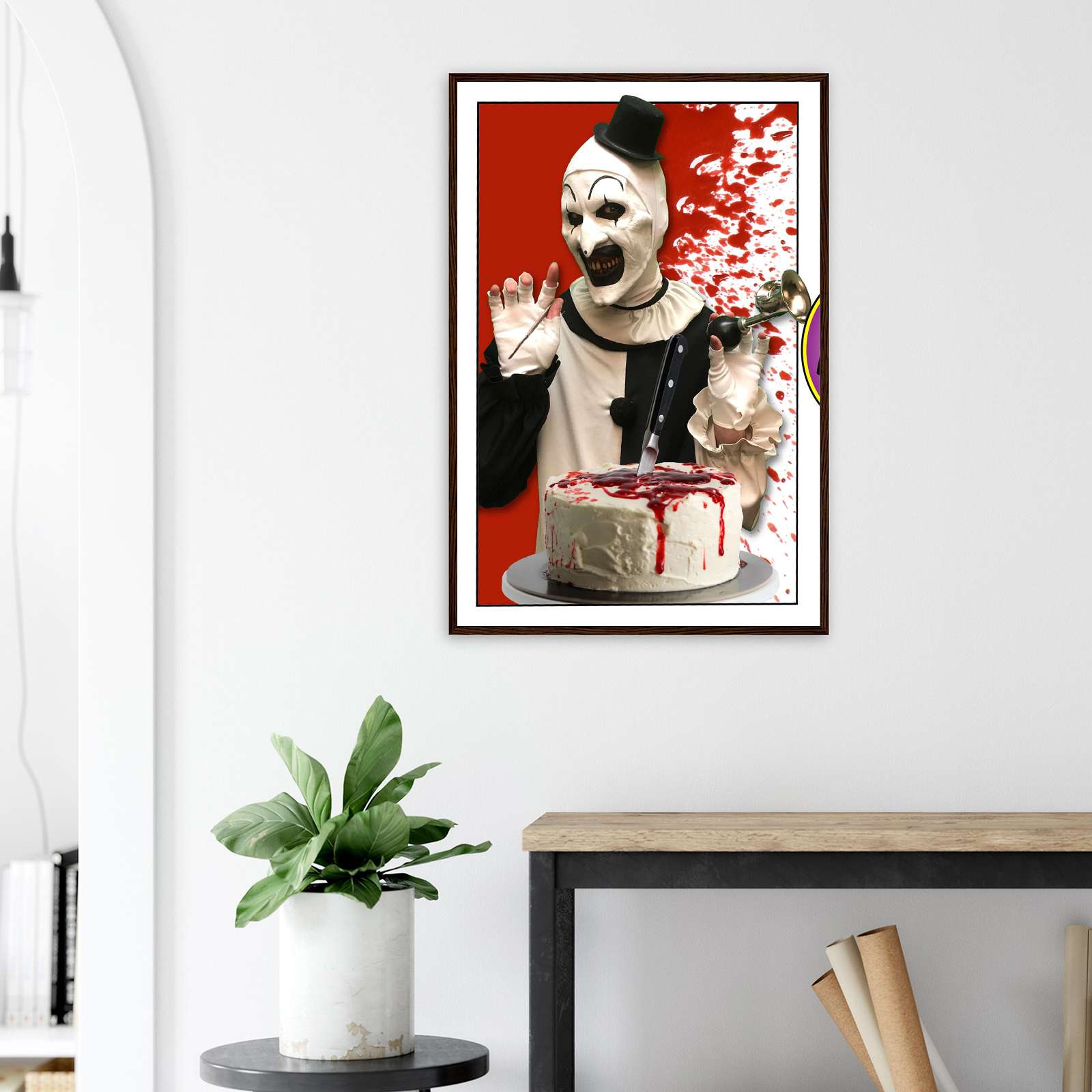 Terrifier Movie Poster, Art The Clown Terrifier Themed Poster, Full ...