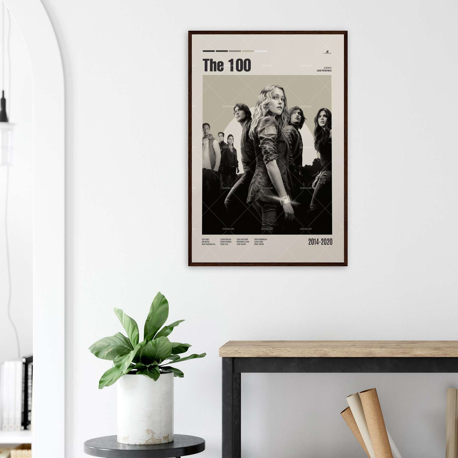 The 100 Tv Series Poster, The 100 Tv Show Poster, Sci Fi Movie Poster ...