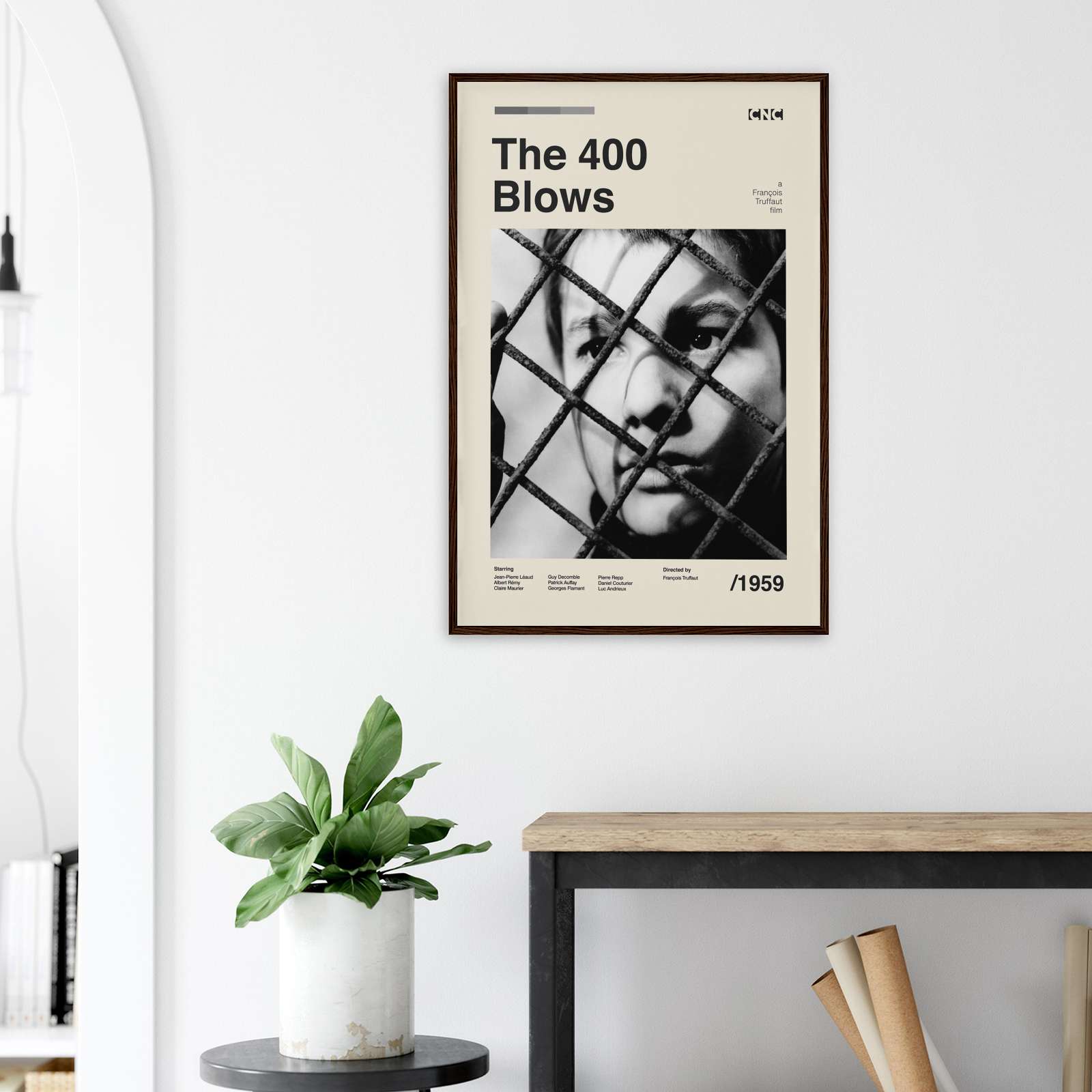 The 400 Blows Movie Poster, Vintage Movie Poster, Full-Size Poster ...