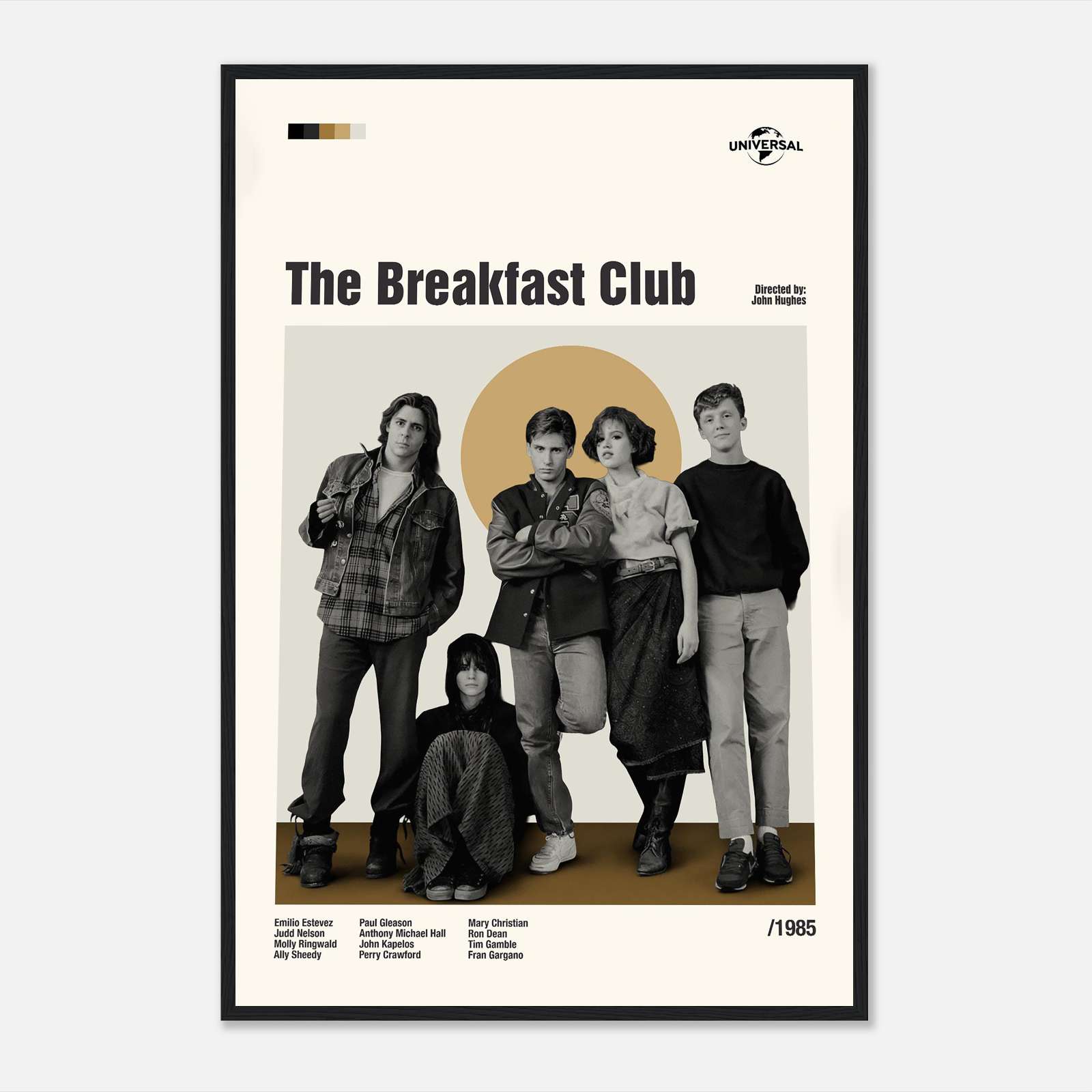 The Breakfast Club Movie Poster, The Breakfast Club Film Poster ...