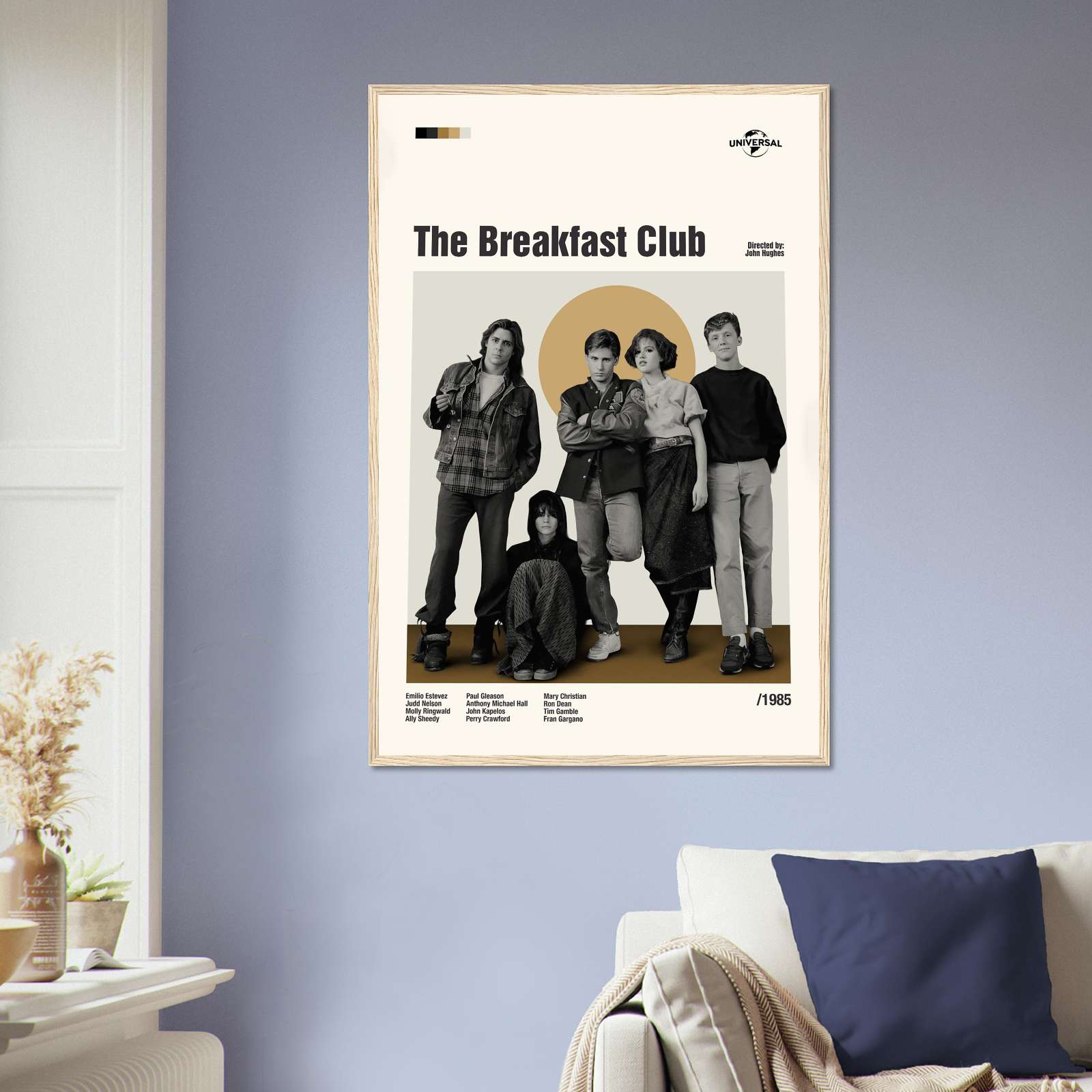 The Breakfast Club Movie Poster, The Breakfast Club Film Poster ...