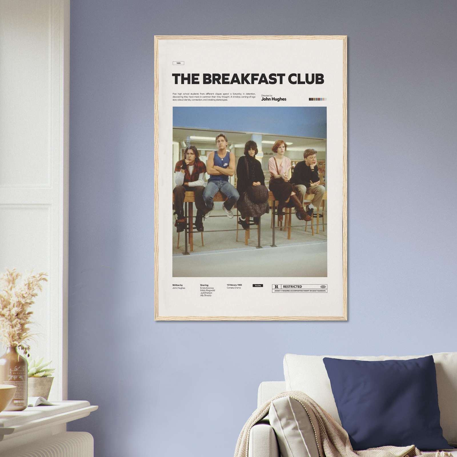 The Breakfast Club Movie Poster, The Breakfast Club Poster, Molly ...