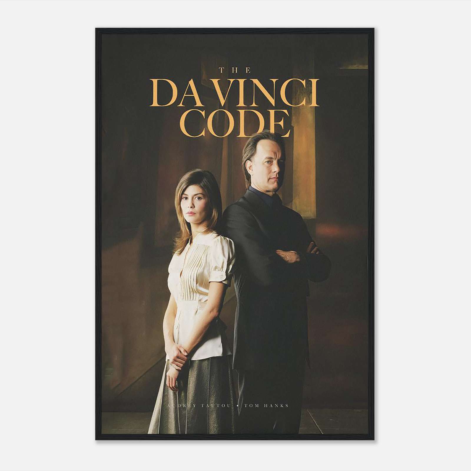 The Da Vinci Code Movie Poster, Vintage Movie Poster, Horror Movie ...