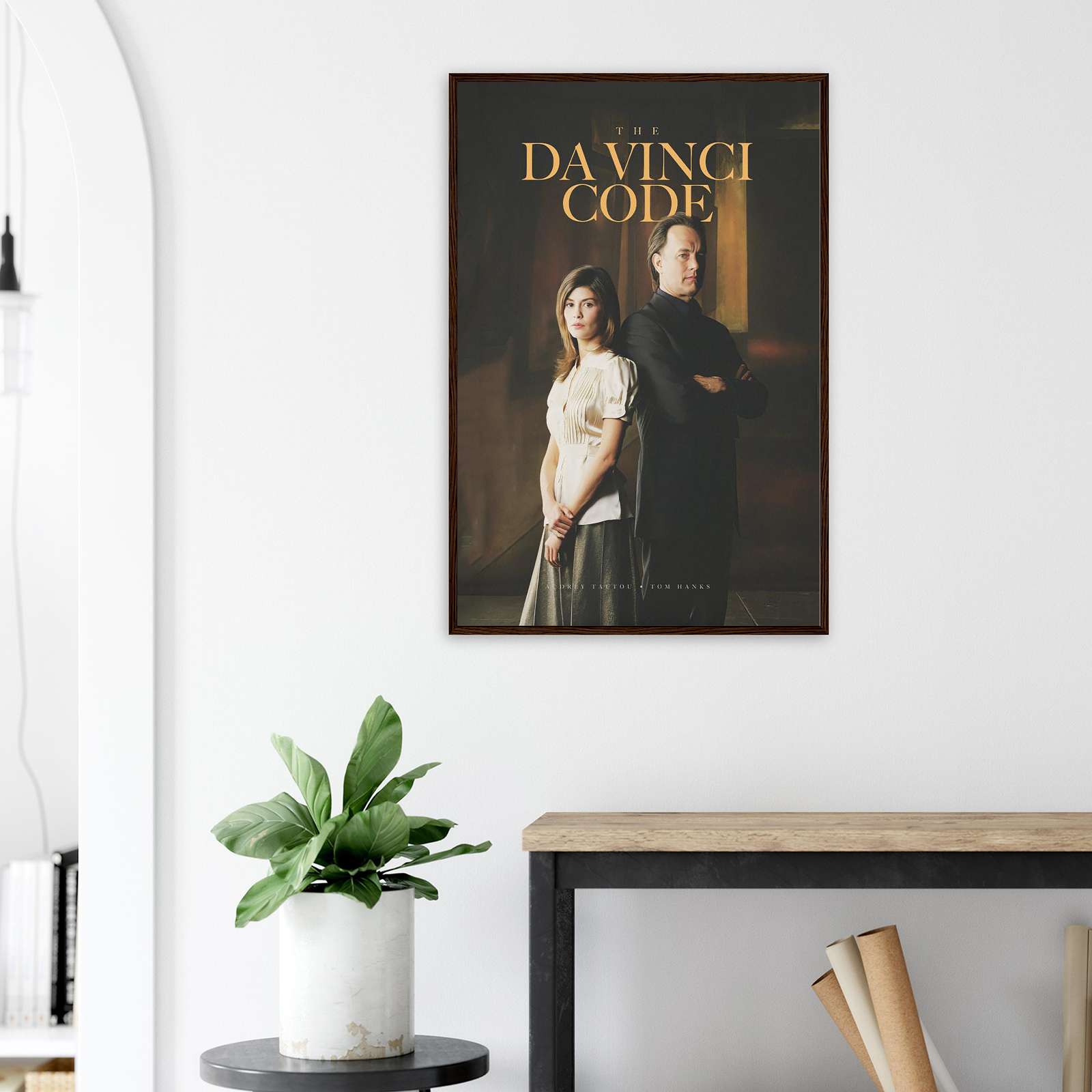 The Da Vinci Code Movie Poster, Vintage Movie Poster, Horror Movie ...