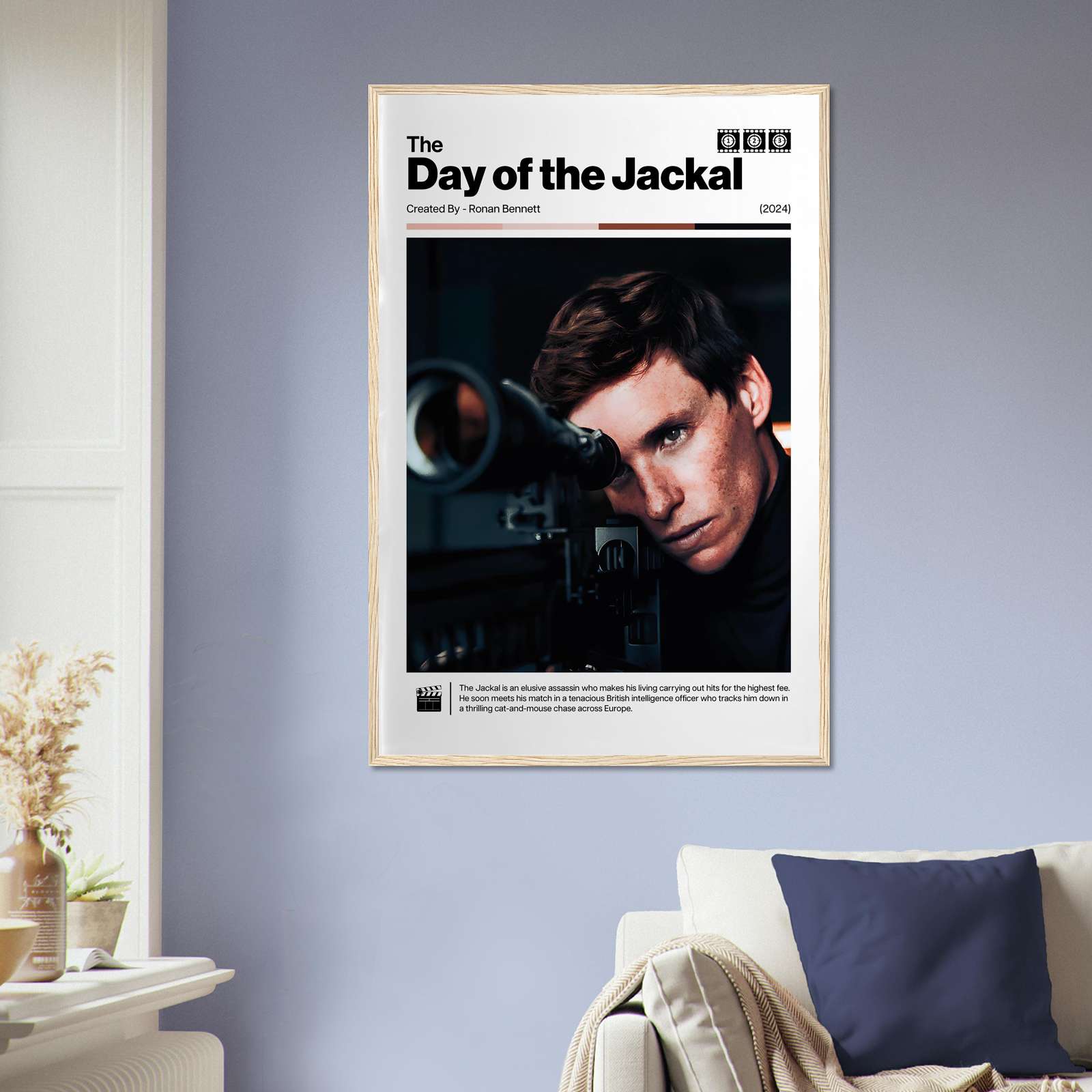 The Day Of The Jackal Tv Series Poster, Movie Poster, Full-Size Poster ...