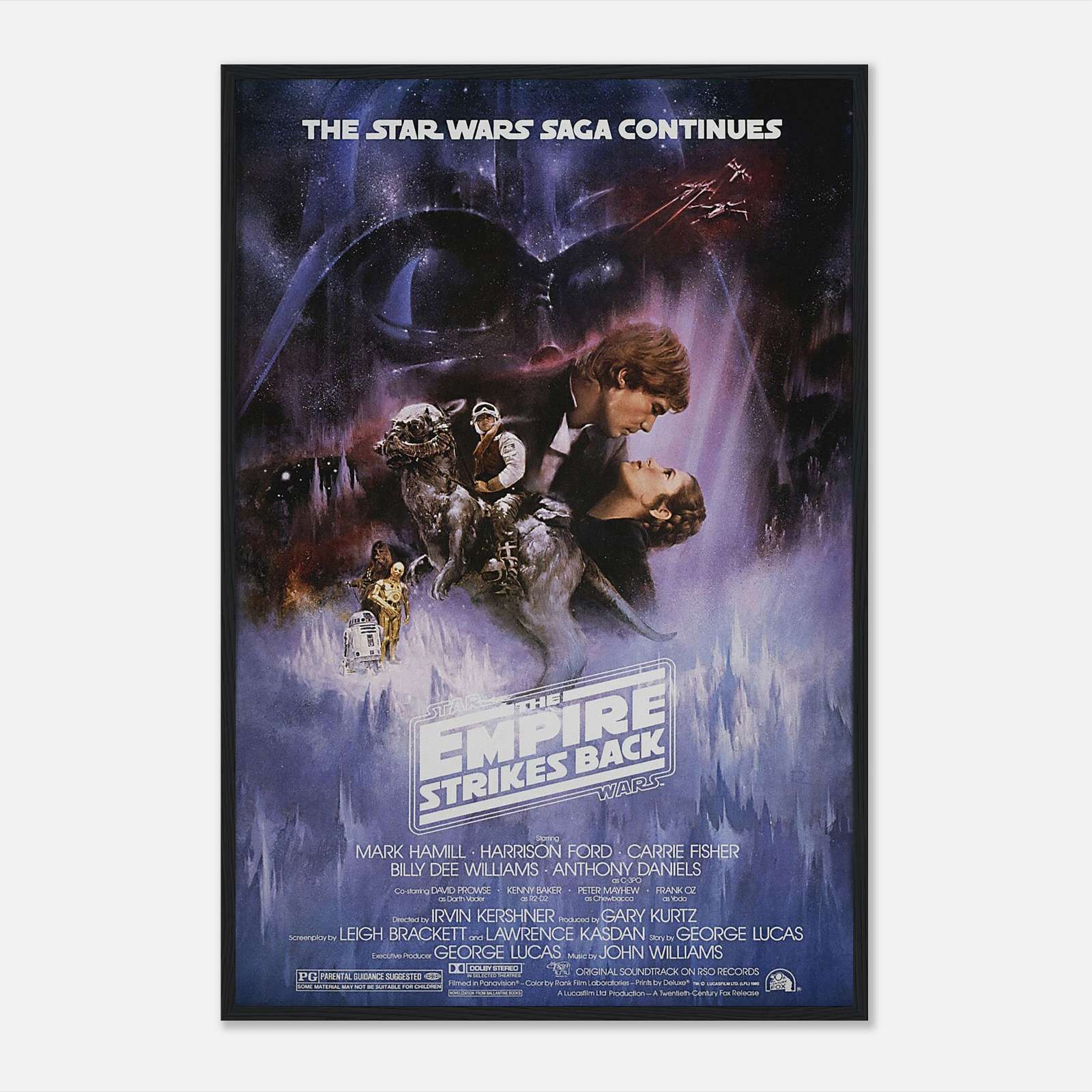 The Empire Strikes Back Star Wars Movie Poster, Full-Size Movie Poster ...