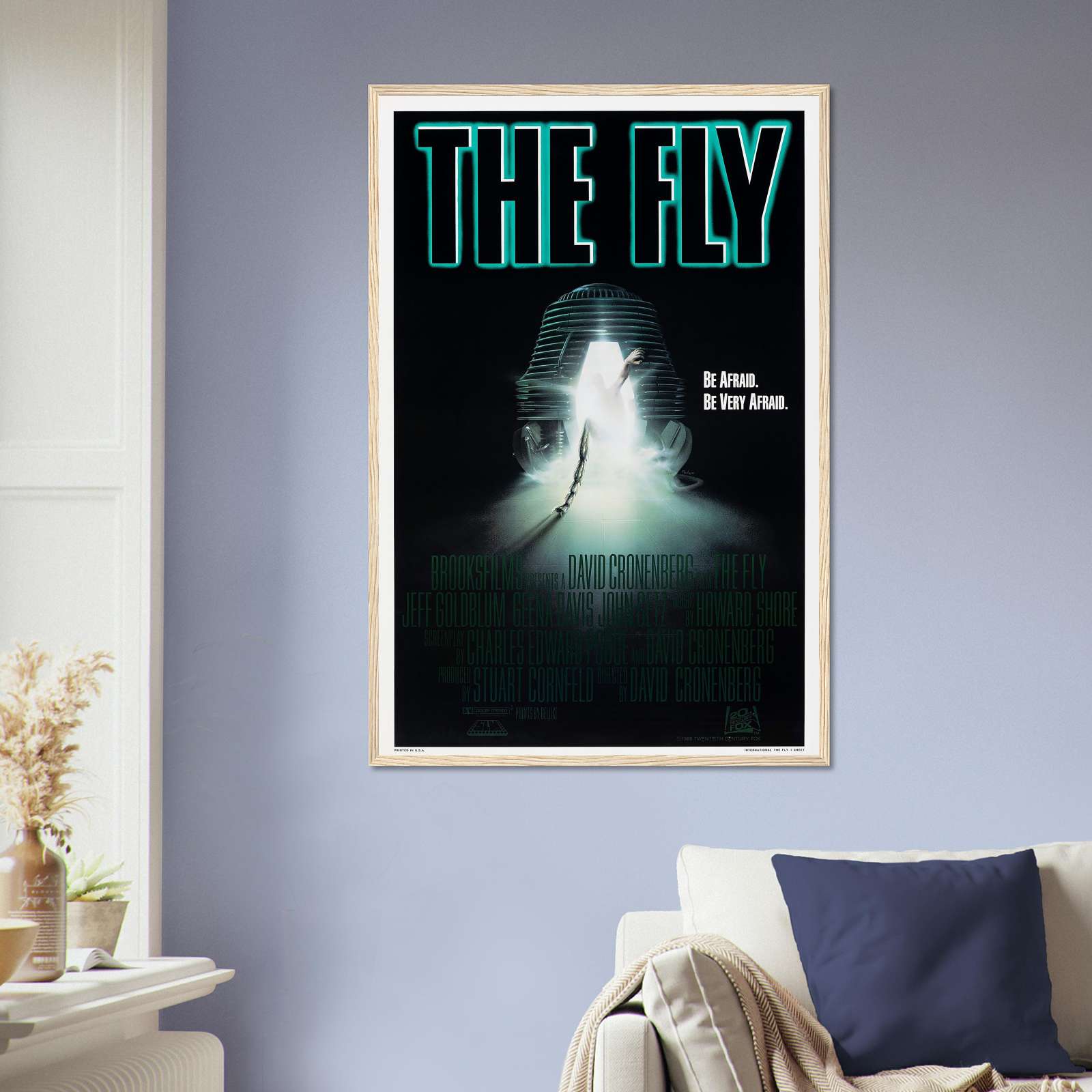 The Fly Movie Poster, Vintage Movie Poster, Full-Size Poster, Ready to ...
