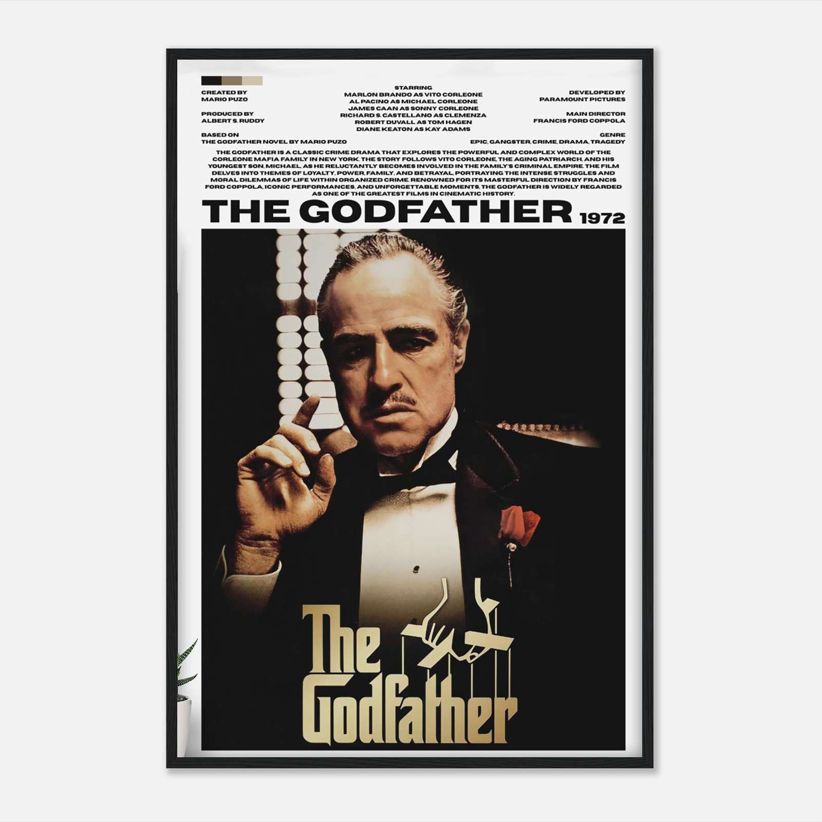 The Godfather Theatrical Poster