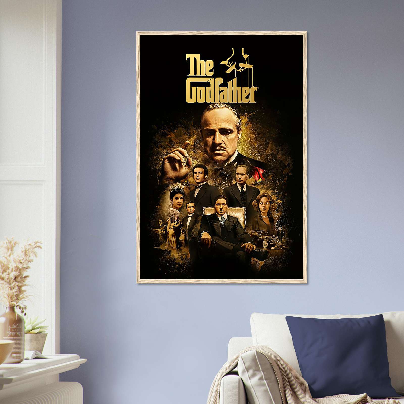 The Godfather Movie Poster, The Godfather Film Poster, Vintage Movie ...